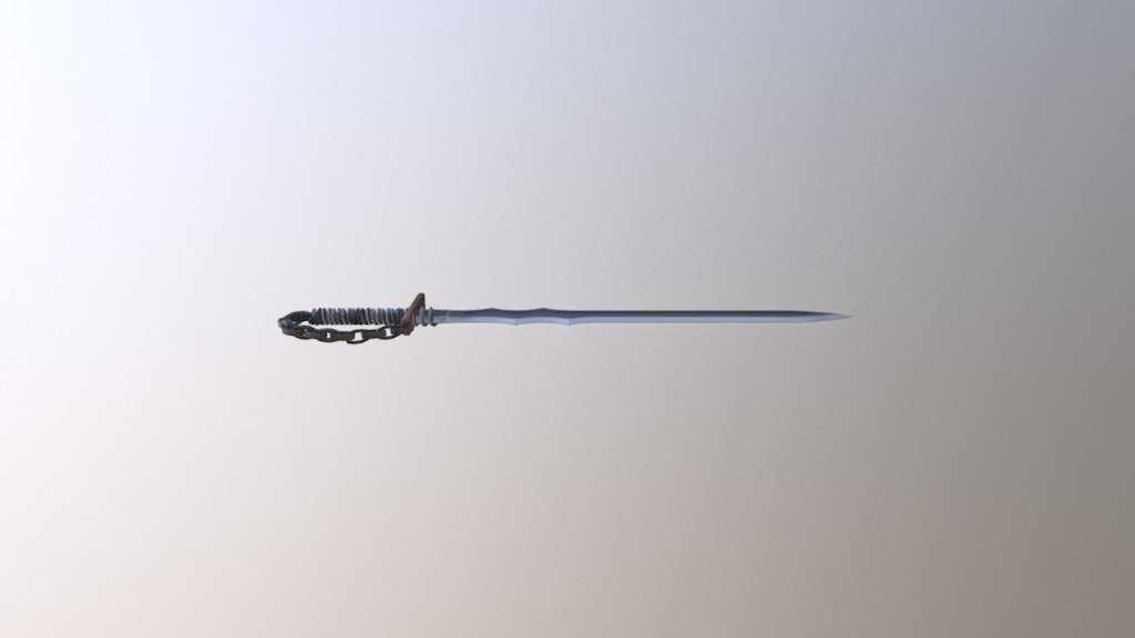 The Blacksmith's Sword - 3D model by AfroThunderII (@AfroThunder ...