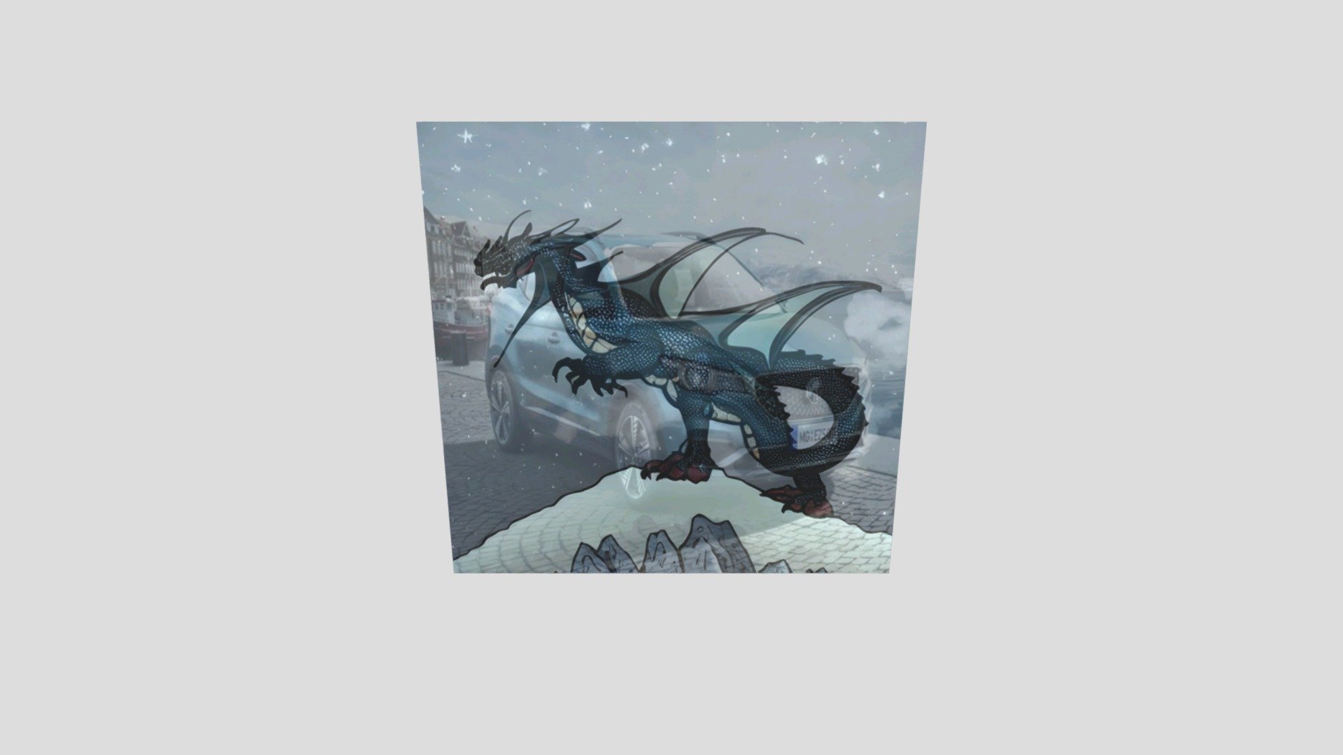 Dragon Car Efect - Download Free 3D model by Drakonas15 [d4b5f2b ...