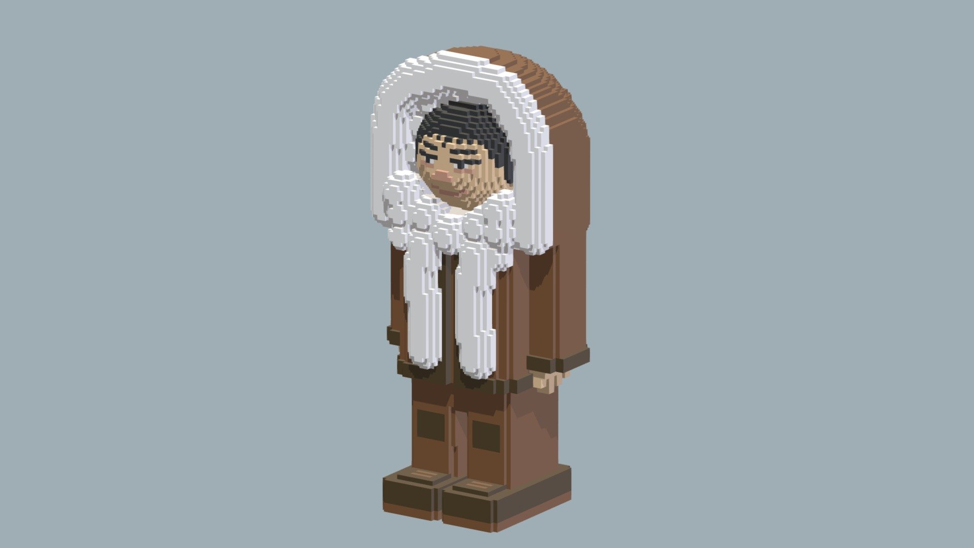 Eskimo Voxel - Buy Royalty Free 3D model by Sora (@dualityart) [d4b6076 ...