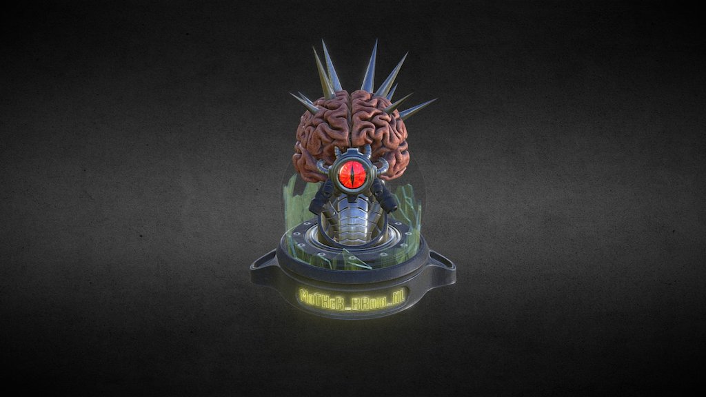 Motherbrain - 3D model by ezraszigetti [d4b7545] - Sketchfab