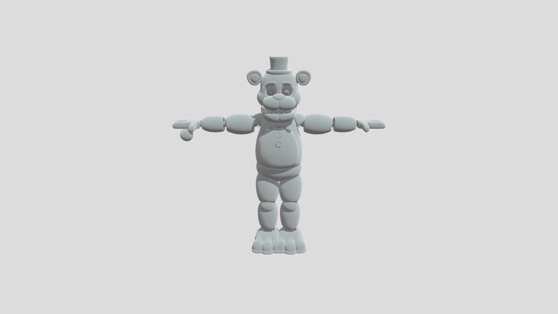 Freddy - Download Free 3D model by NachiG [d4b8662] - Sketchfab