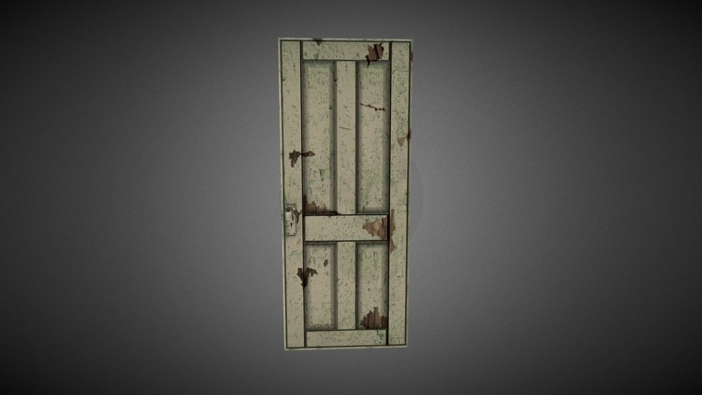 Low Poly Door - 3D model by Rob Allen (@roba) [d4b9655] - Sketchfab