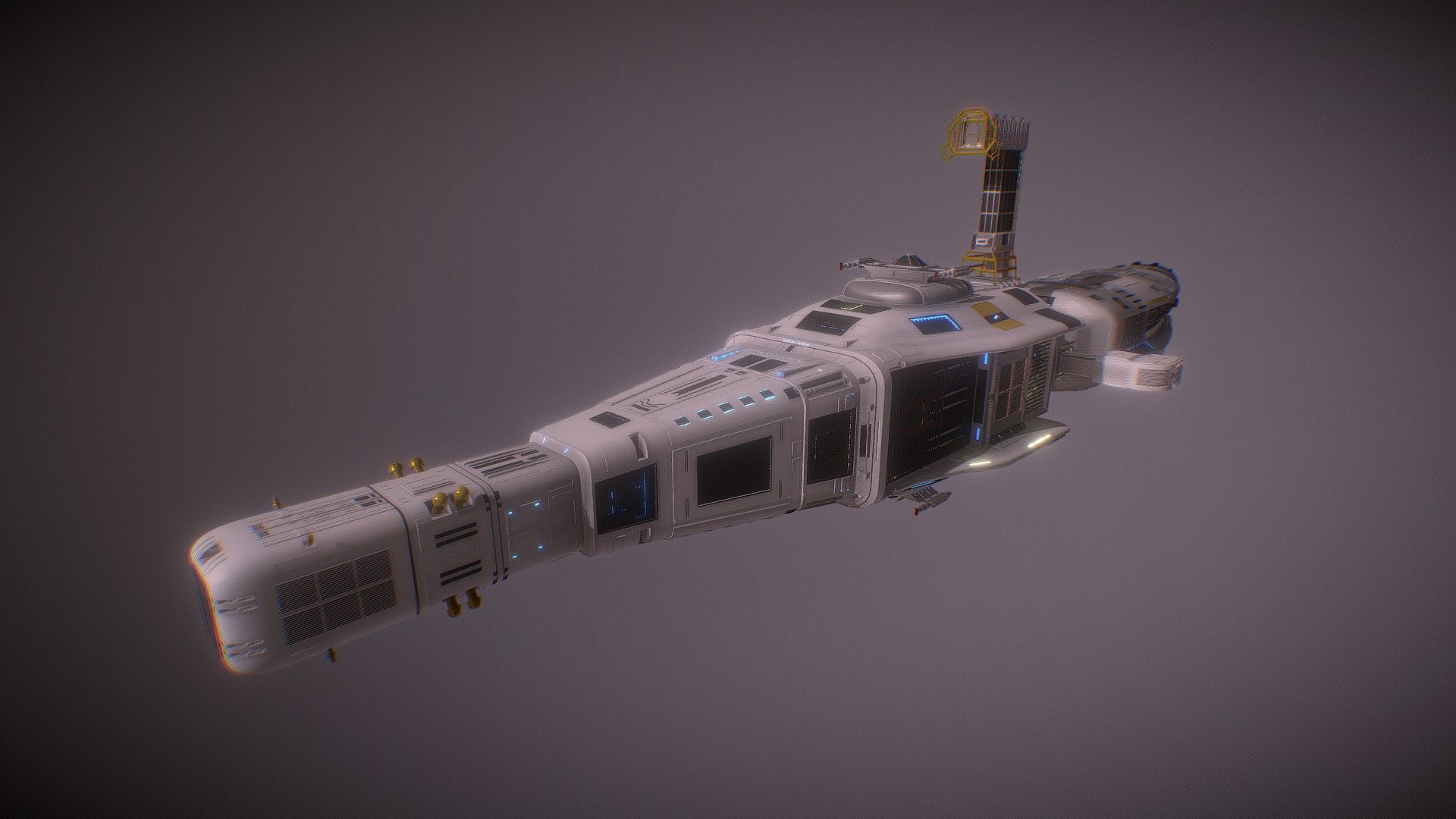 High Detail Spaceship - 3D model by RommyArts (@slapgrow43.j) [d4ba8ec ...