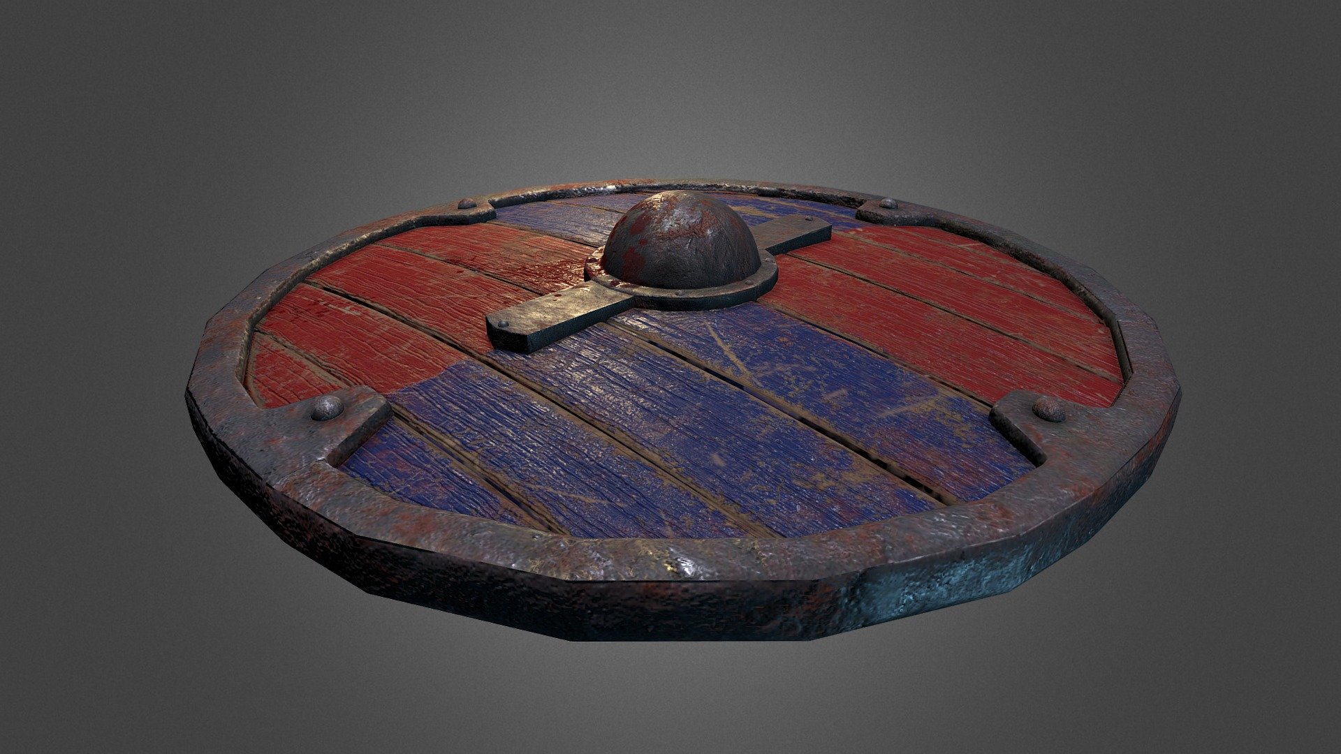 Viking Shield - Download Free 3D model by Alfelo (@aleferlopdemur ...