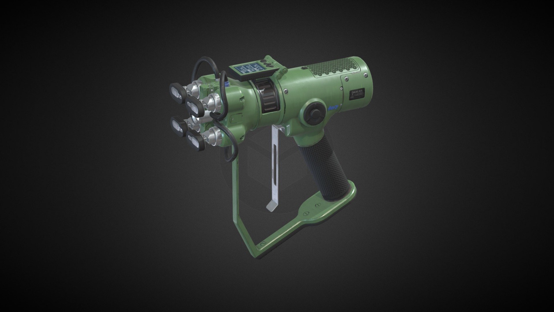 sci-fi laser cutter/welder - 3D model by cmdrfan [d4bb449] - Sketchfab