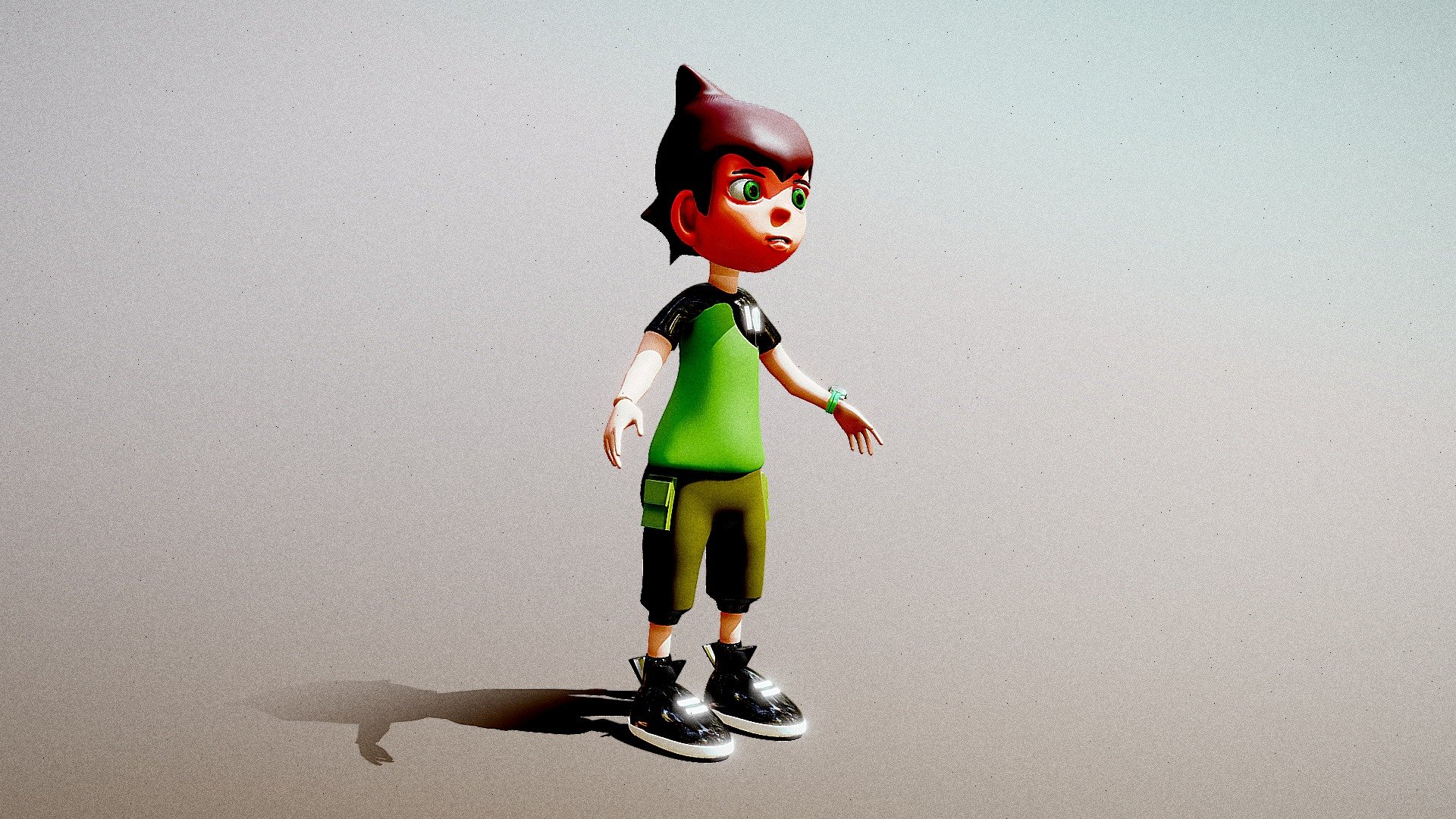 Ben10 - 3D model by herogamer0108 [d4bb5c5] - Sketchfab