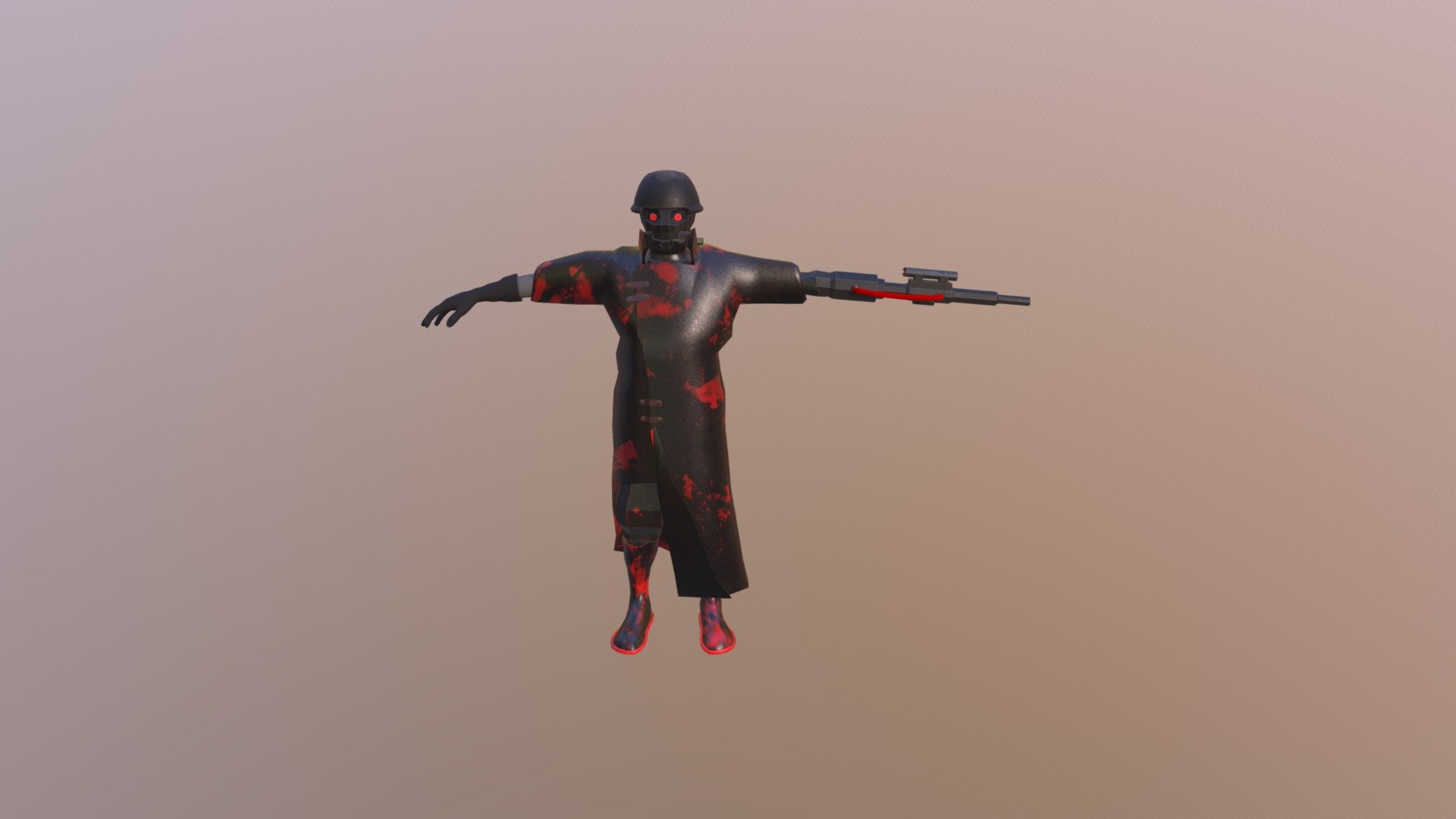 Sniper Enemy - 3D model by Jeffrey (@Jeffhbeaulieu) [d4bc085] - Sketchfab