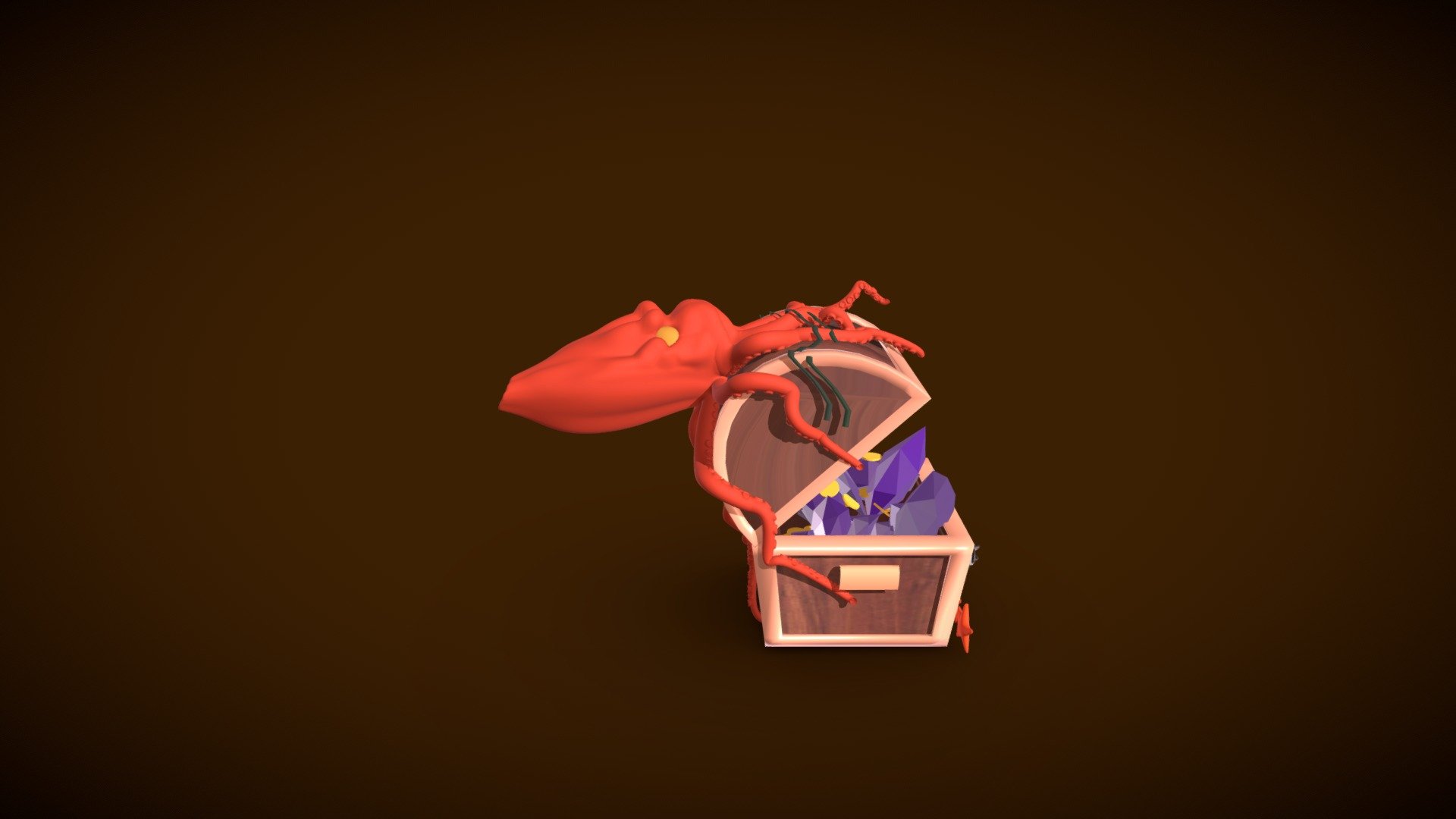 dead man treasure chest - 3D model by aka-ryuu [d4bc137] - Sketchfab