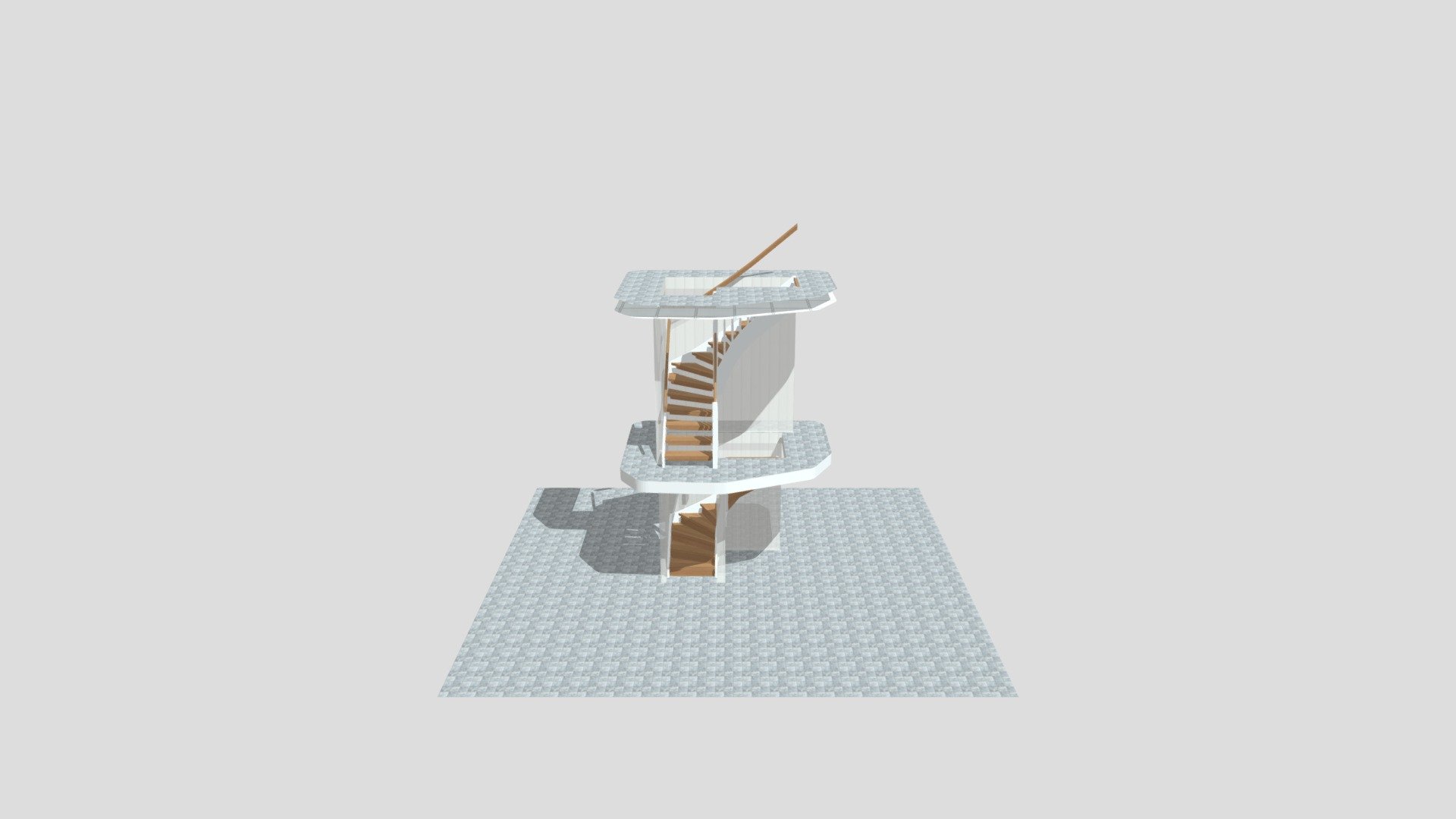 Trappor med U-trappa - 3D model by Snickeri Stark (@MartinStark ...