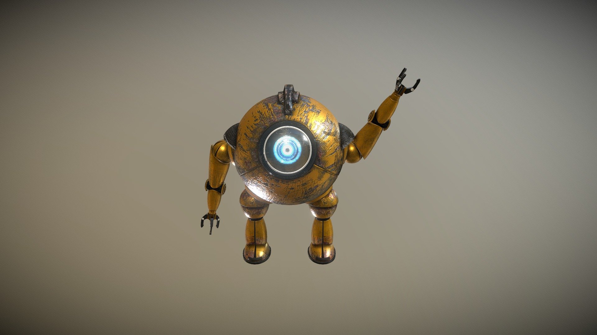 Robot--old - 3D model by Around-Studio [d4c28bf] - Sketchfab