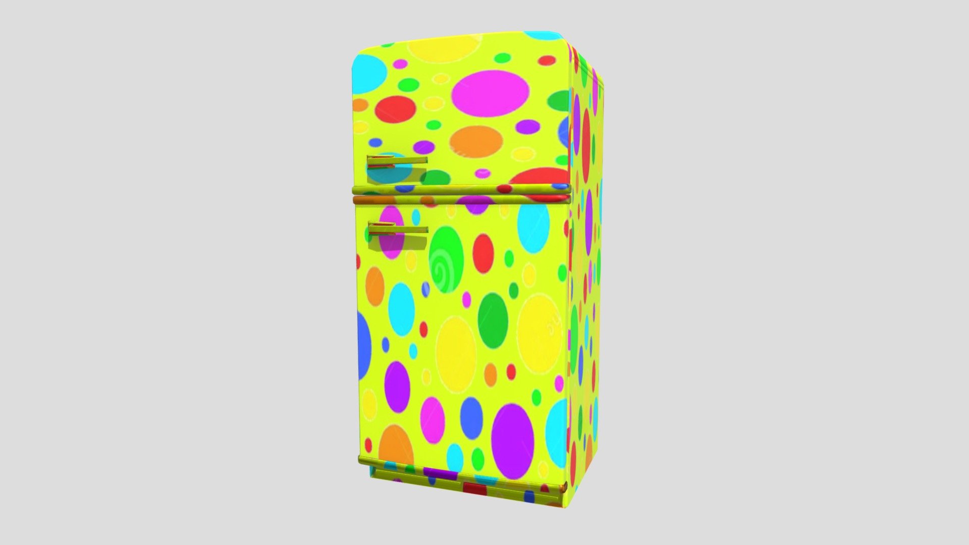 stylized-fridge - Download Free 3D model by Mylom [d4c2f3b] - Sketchfab