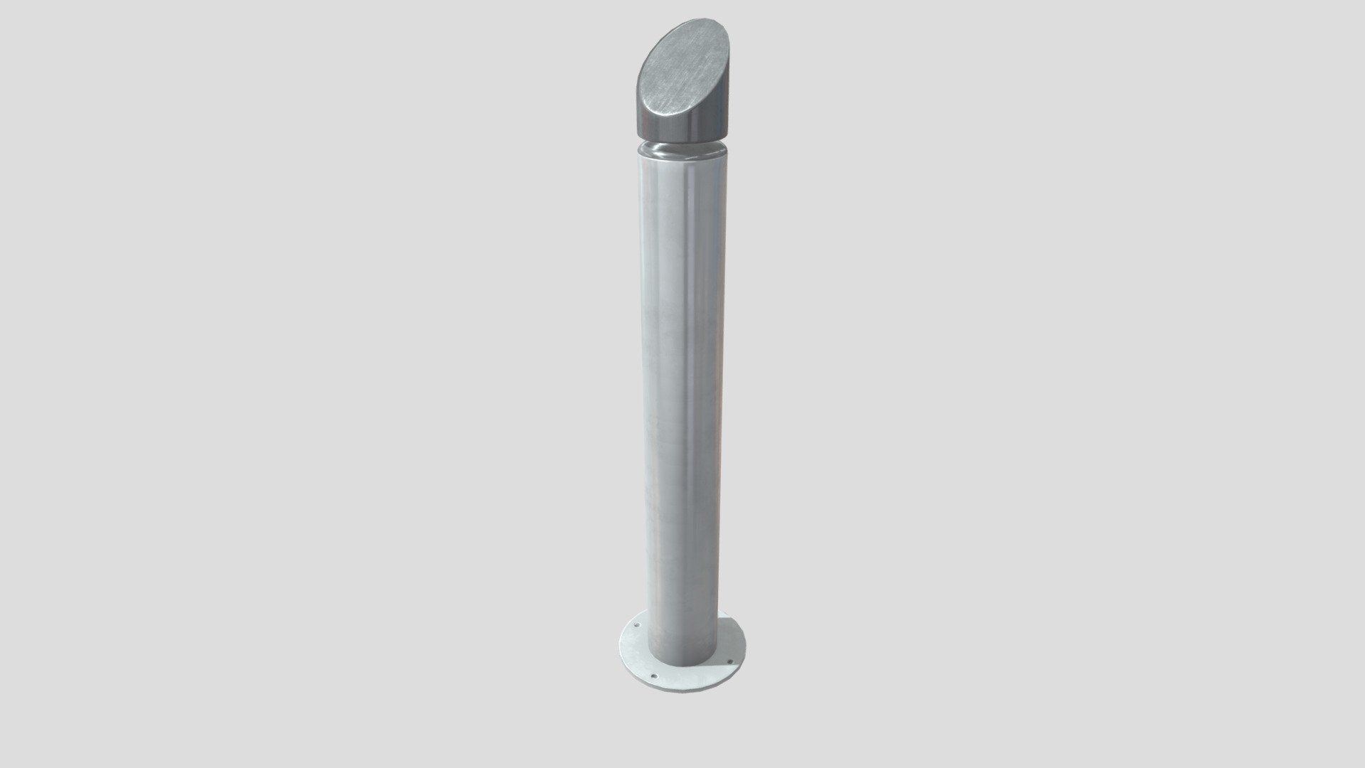 Bollard #5 - Download Free 3D model by aecoviz [d4c506d] - Sketchfab