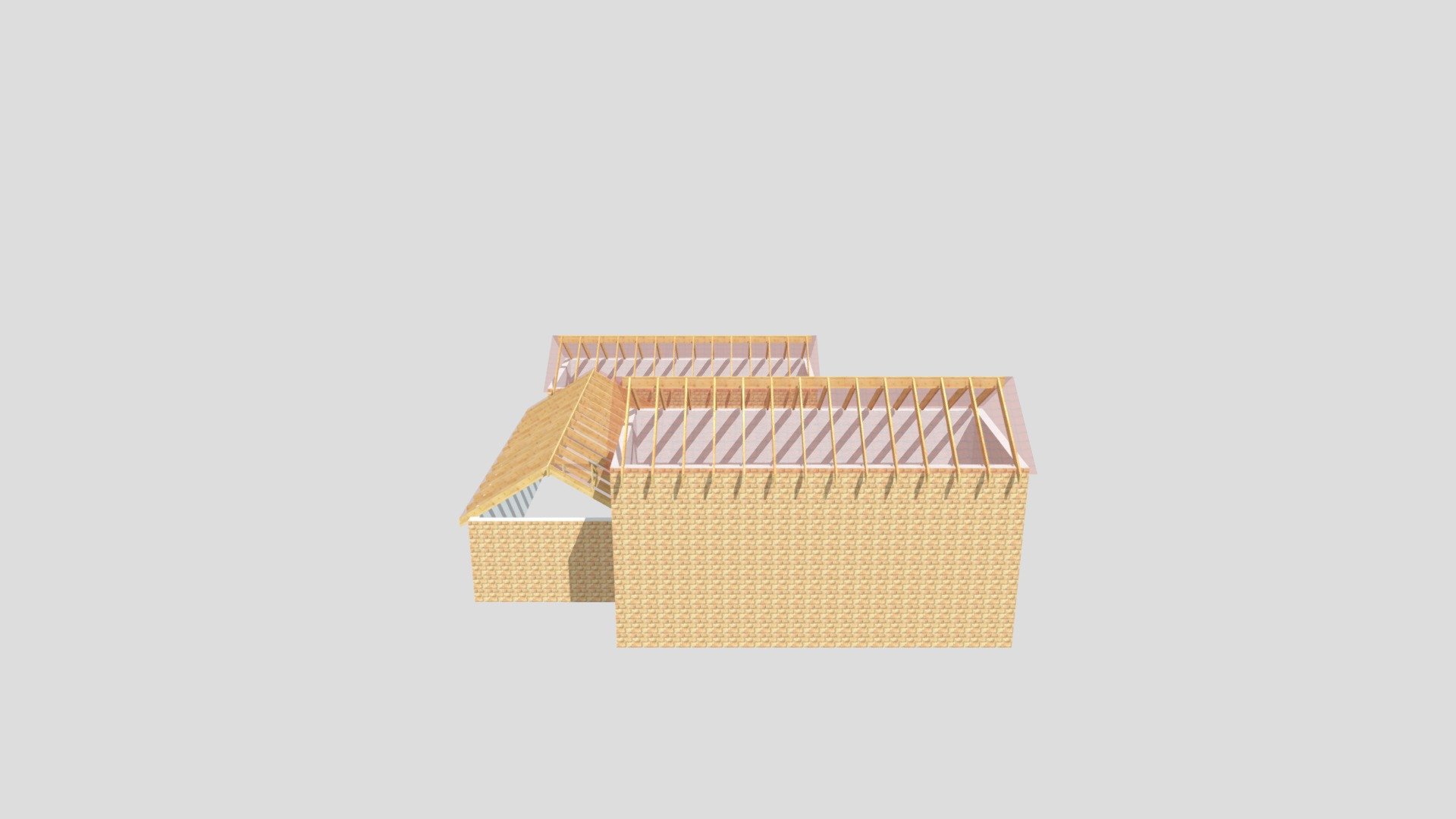 4316 Holloway and Davel - 3D model by Elton H. Coastal Trusses (@EltonH ...