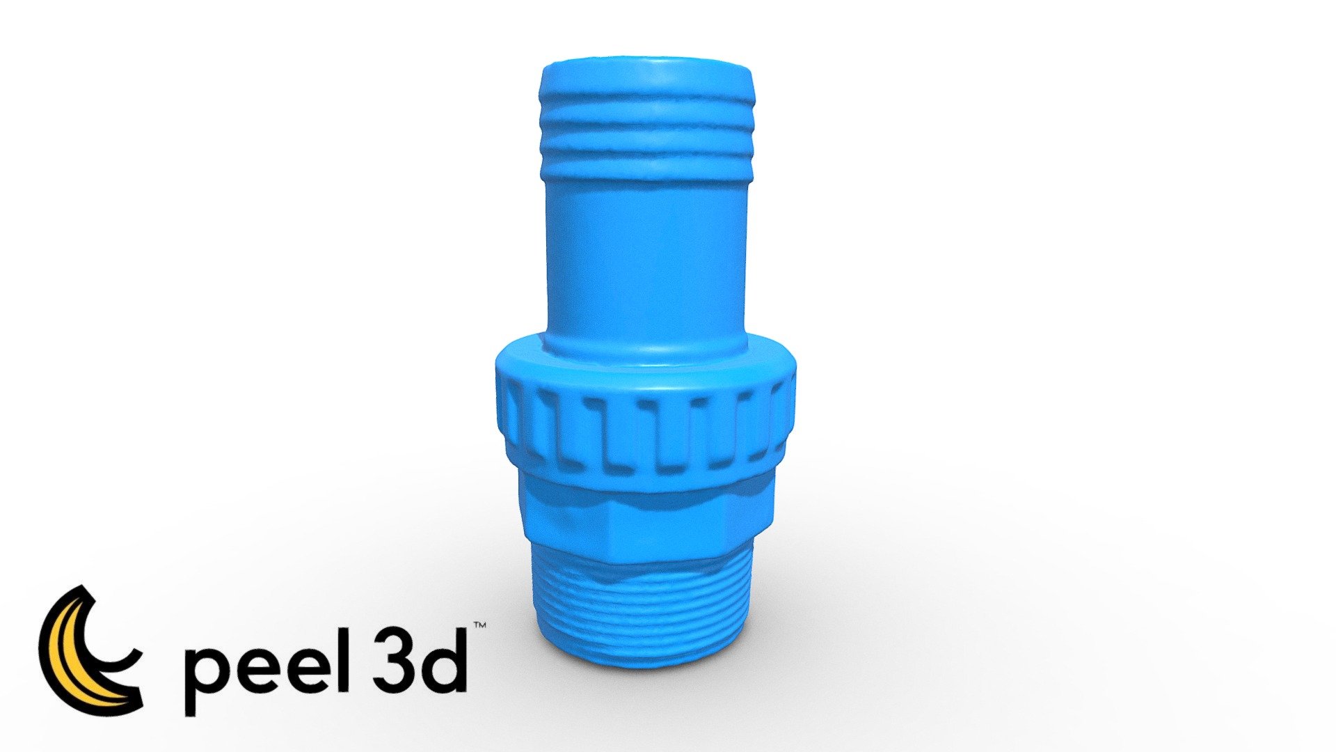 Pool Connector scanned with peel 2-S - 3D model by peel-3d.com [d4c60a5 ...