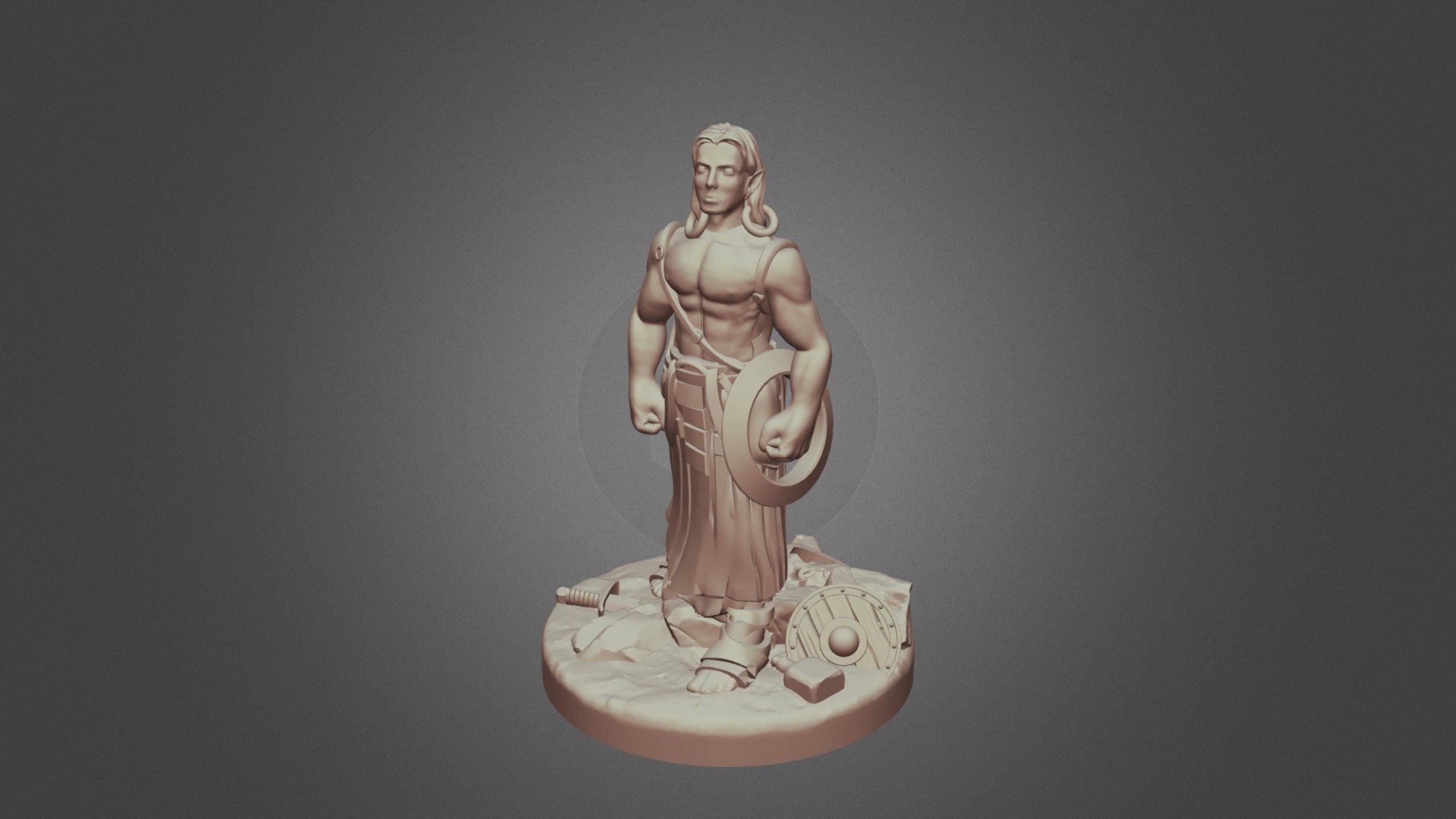 Orym "Rings" Whitewinds - D&D Miniature - Download Free 3D model by uno ...