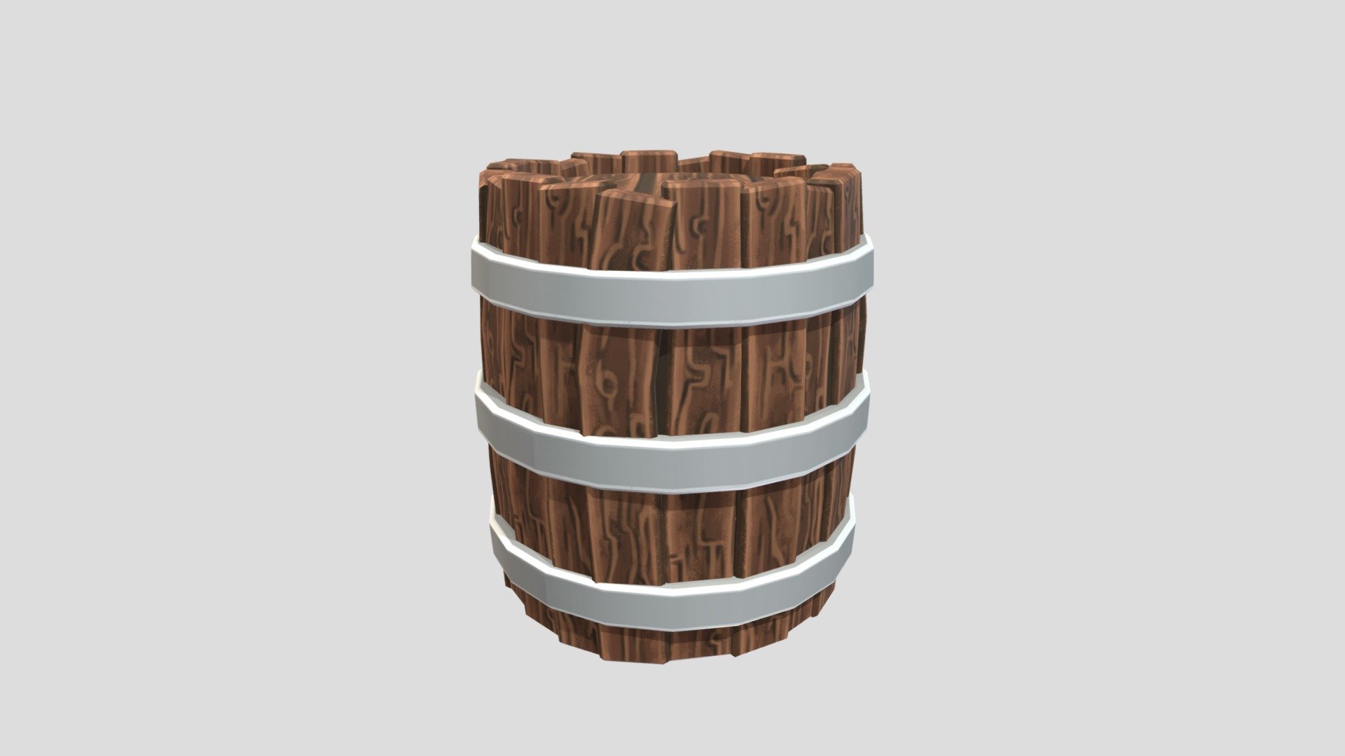 Barrel - 3D model by ElroyKunst [d4c8db1] - Sketchfab