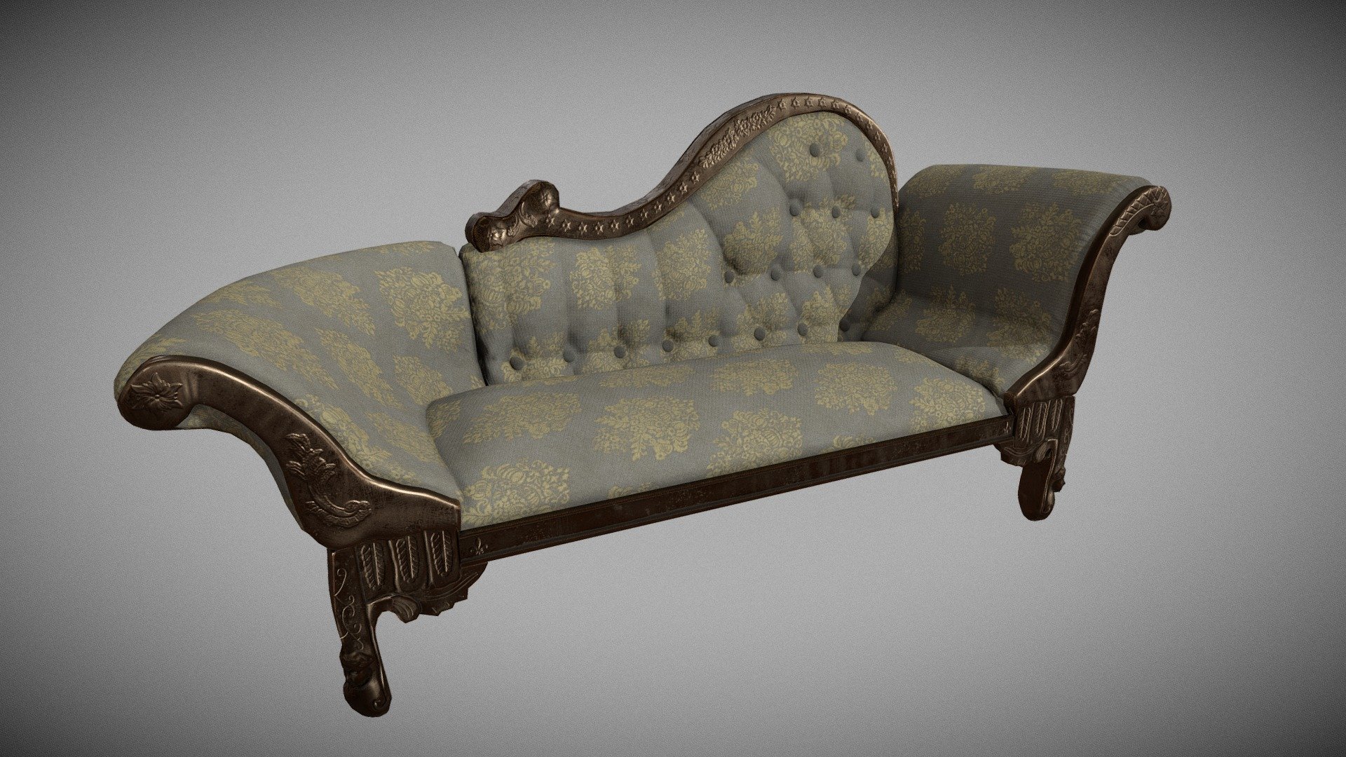 Chaise Longue - 3D model by hankinsonross44 [d4c93c8] - Sketchfab