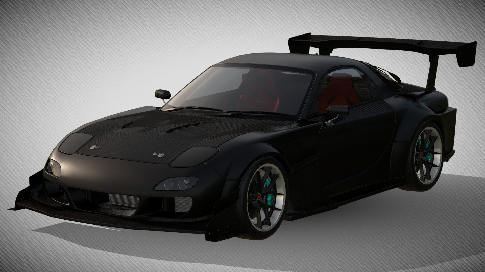2015 TCP Magic G-FACE Type TT RX-7 FD3S - Download Free 3D model by ...