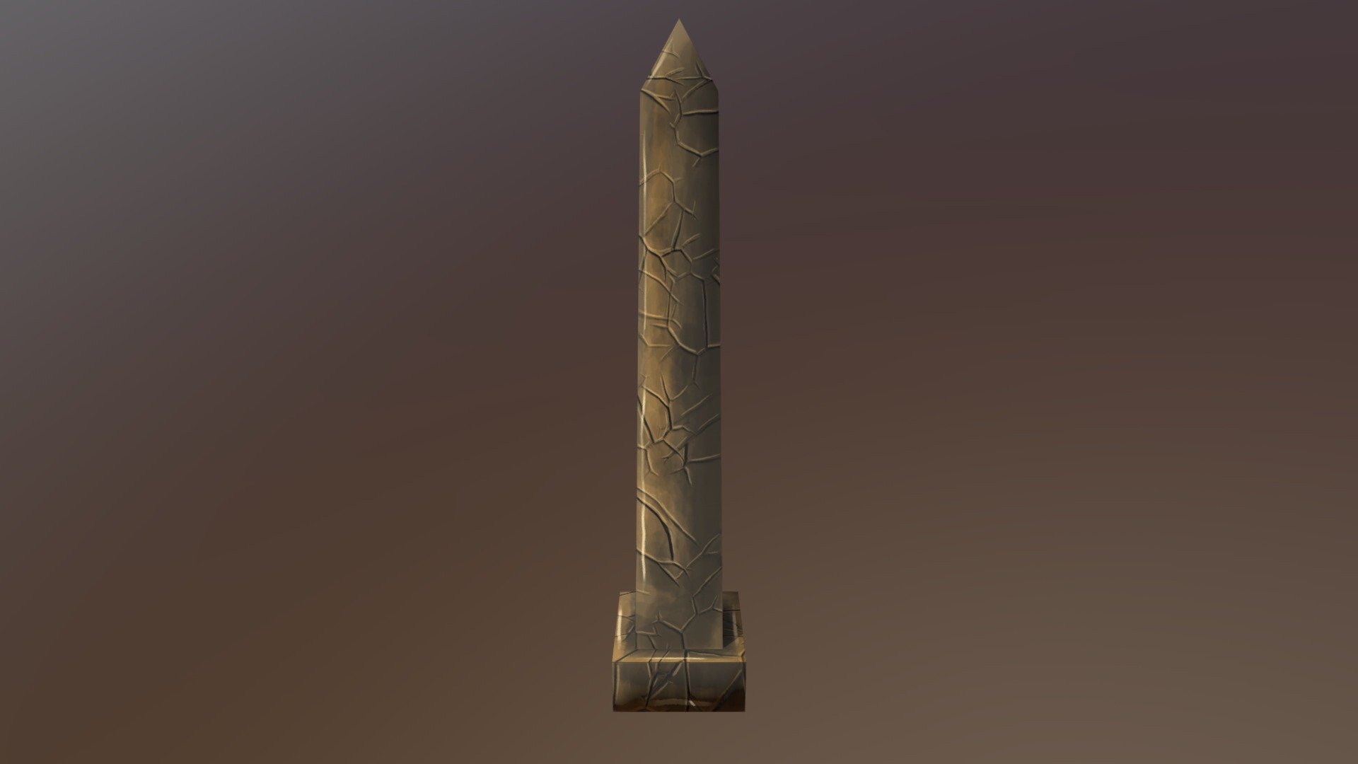 obelisk - 3D model by SophieGraebner [d4cb8b4] - Sketchfab