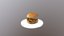 Realistic Burger Mid poly - Download Free 3D model by ashraybista ...