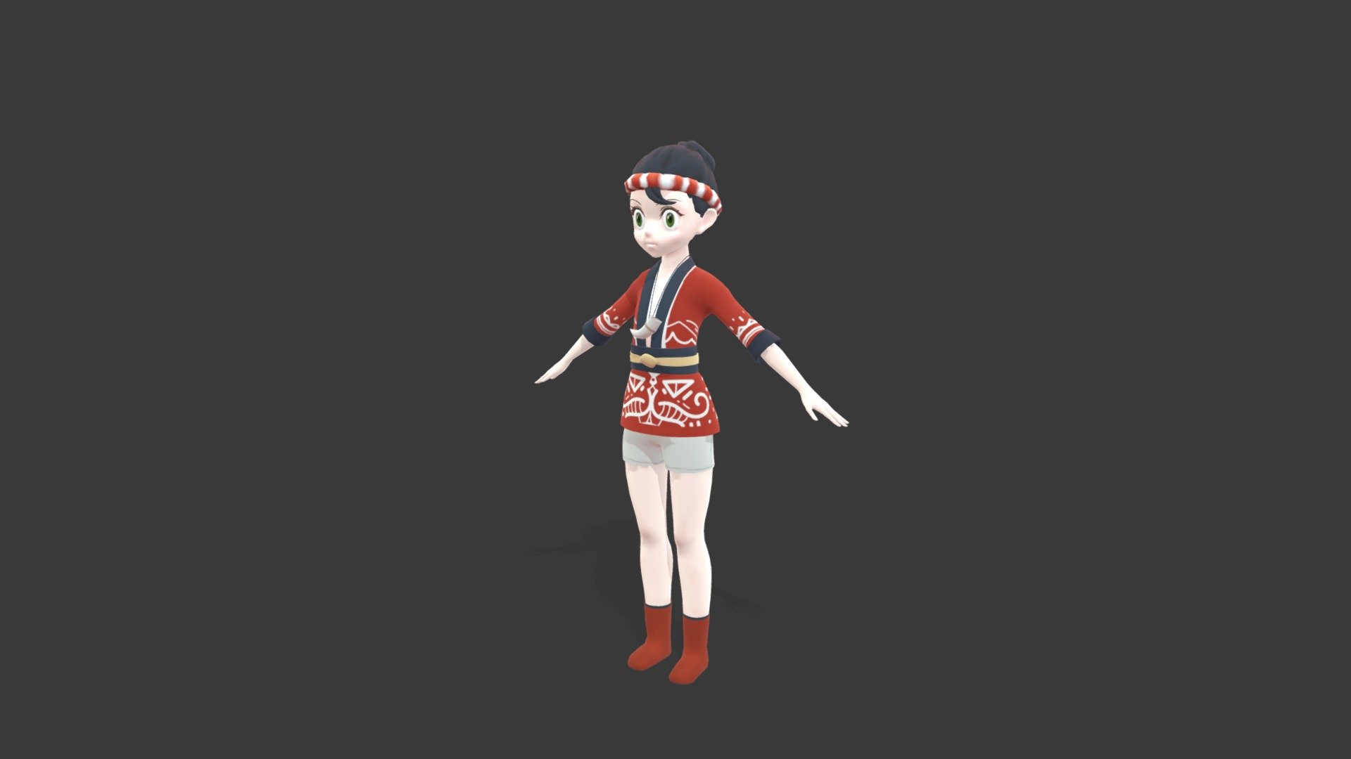 Anime character based on Pokémon Arceus - 3D model by Eric Bu ...