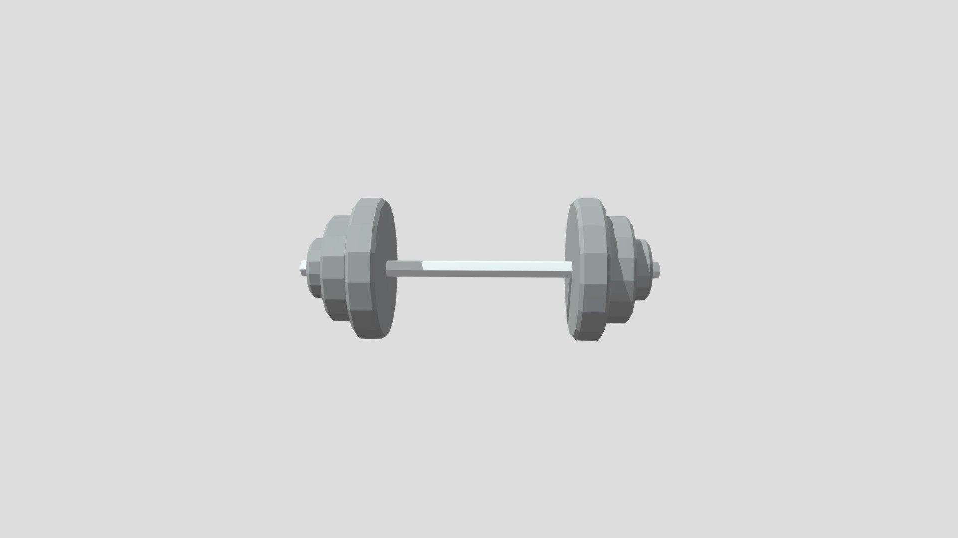 Dumbbell weights - 3D model by crunchwrap [d4ce442] - Sketchfab