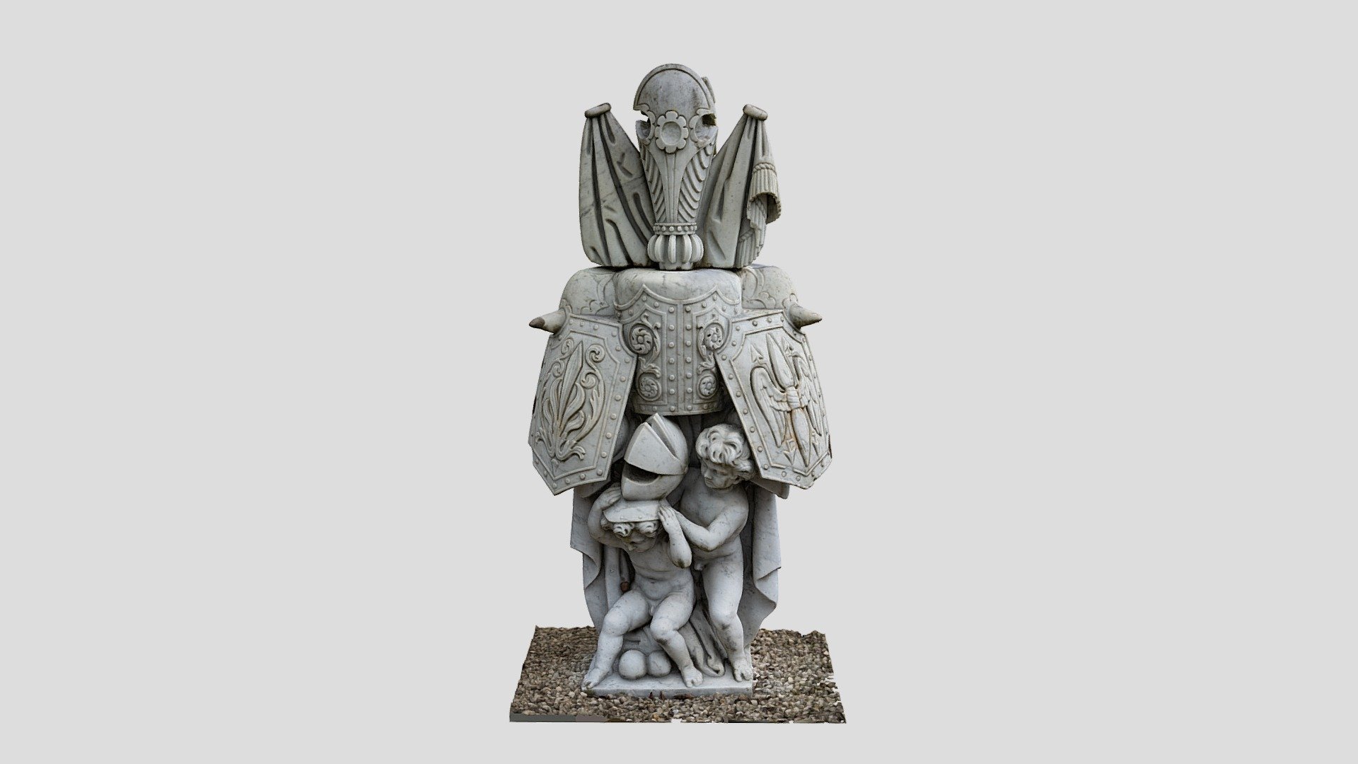 Stone Statue High Quality - Download Free 3D model by Coach House ...