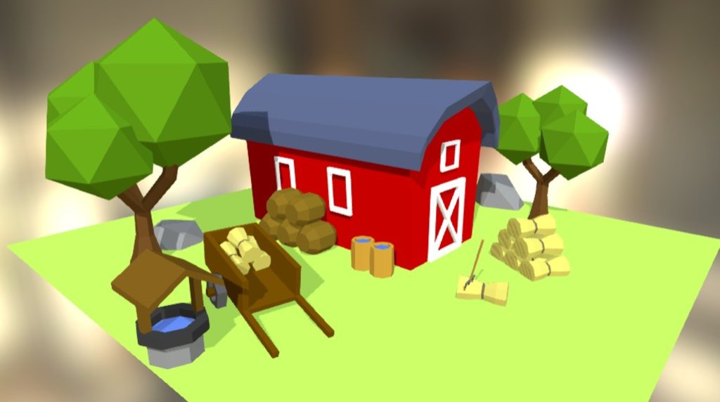 Scene 2 Low Poly - 3D model by leo_007eva [d4d0873] - Sketchfab