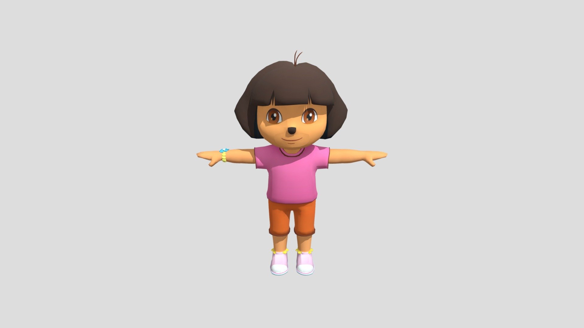 Dora (Dora The Explorer) - Download Free 3D model by Guilherme Navarro ...