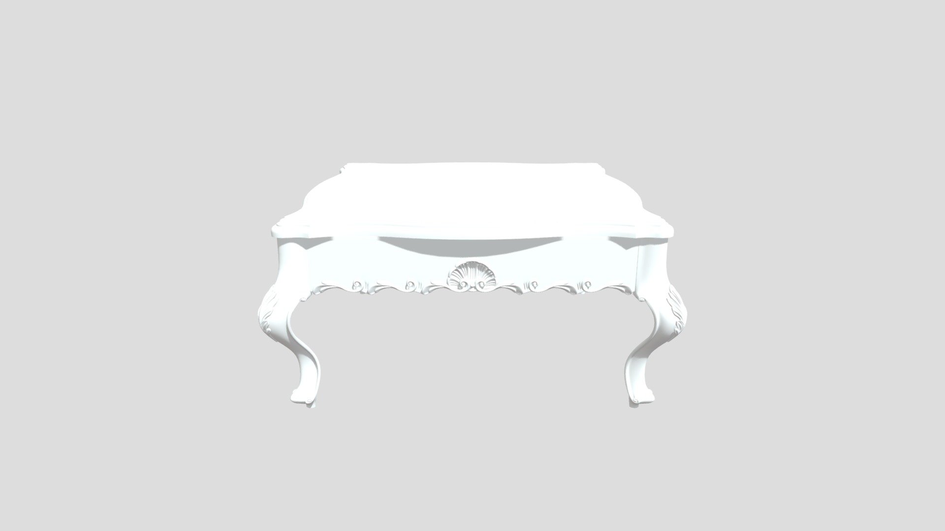 Figured Square Coffee Table - Download Free 3D model by Modenese ...