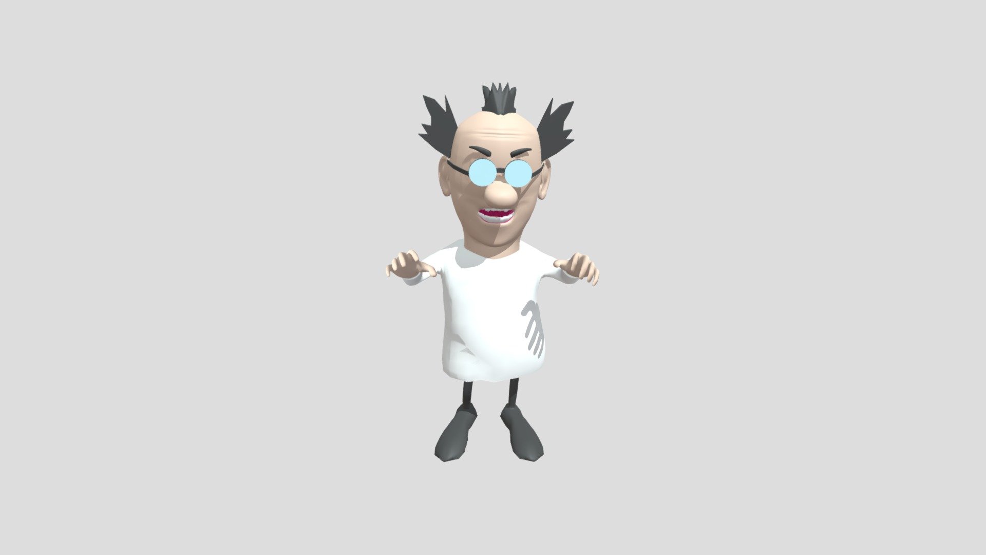 Doctor Laughing - Download Free 3D model by juliano3d [d4d43a3] - Sketchfab