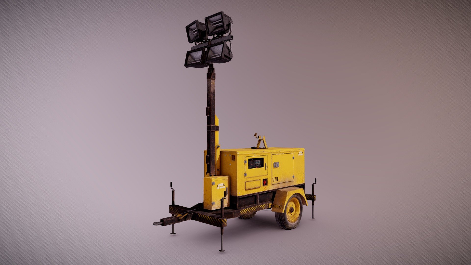 CON - Light Generator - PBR Game Ready - Buy Royalty Free 3D model by ...