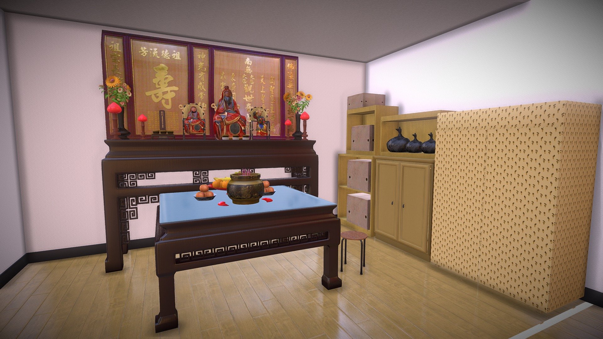 Chinese Altar - Buy Royalty Free 3D model by animod [d4d6738 ...