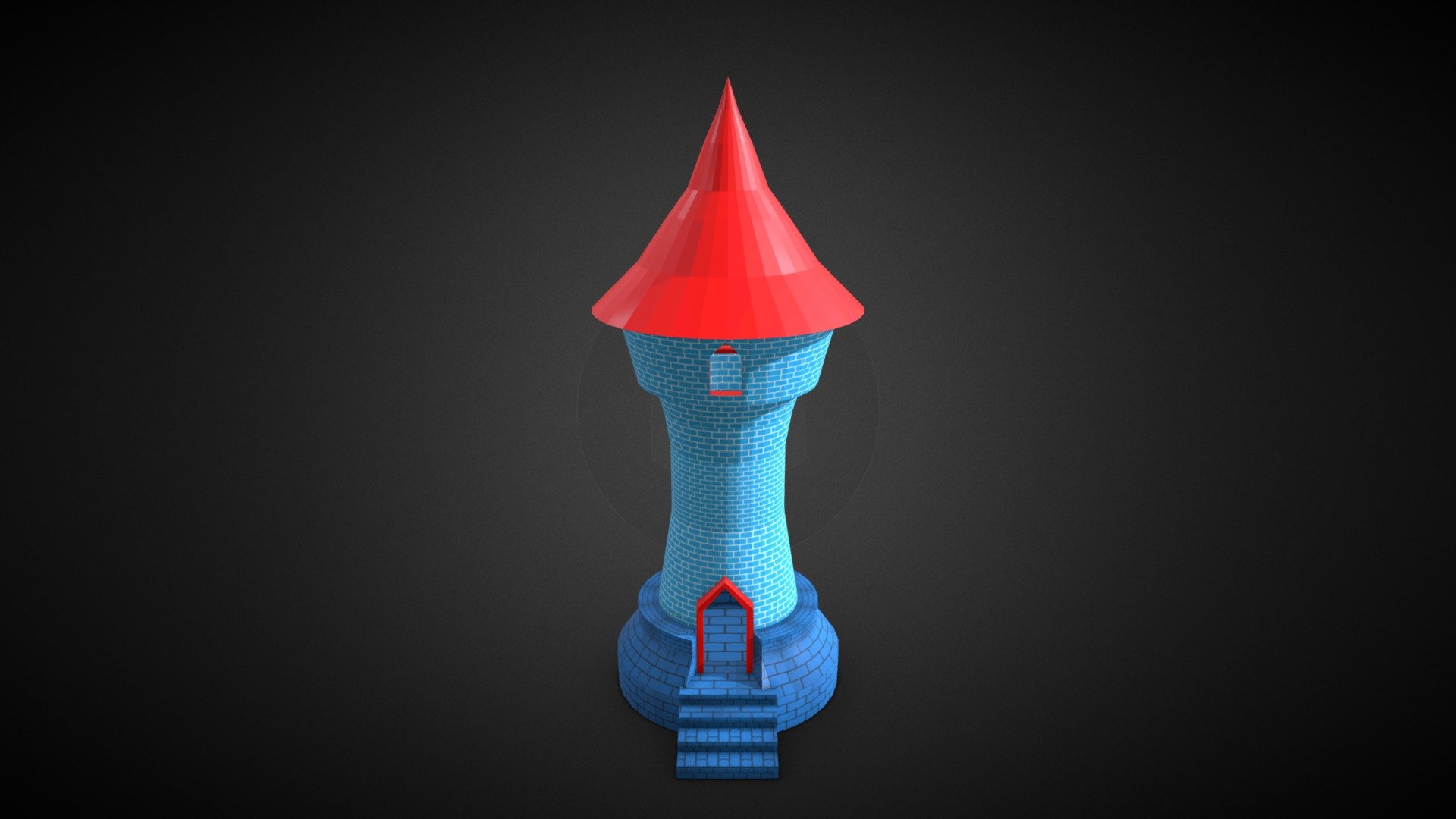 Medieval Fantasy Tower - Download Free 3D model by farooq.smurf [d4d75ef] - Sketchfab