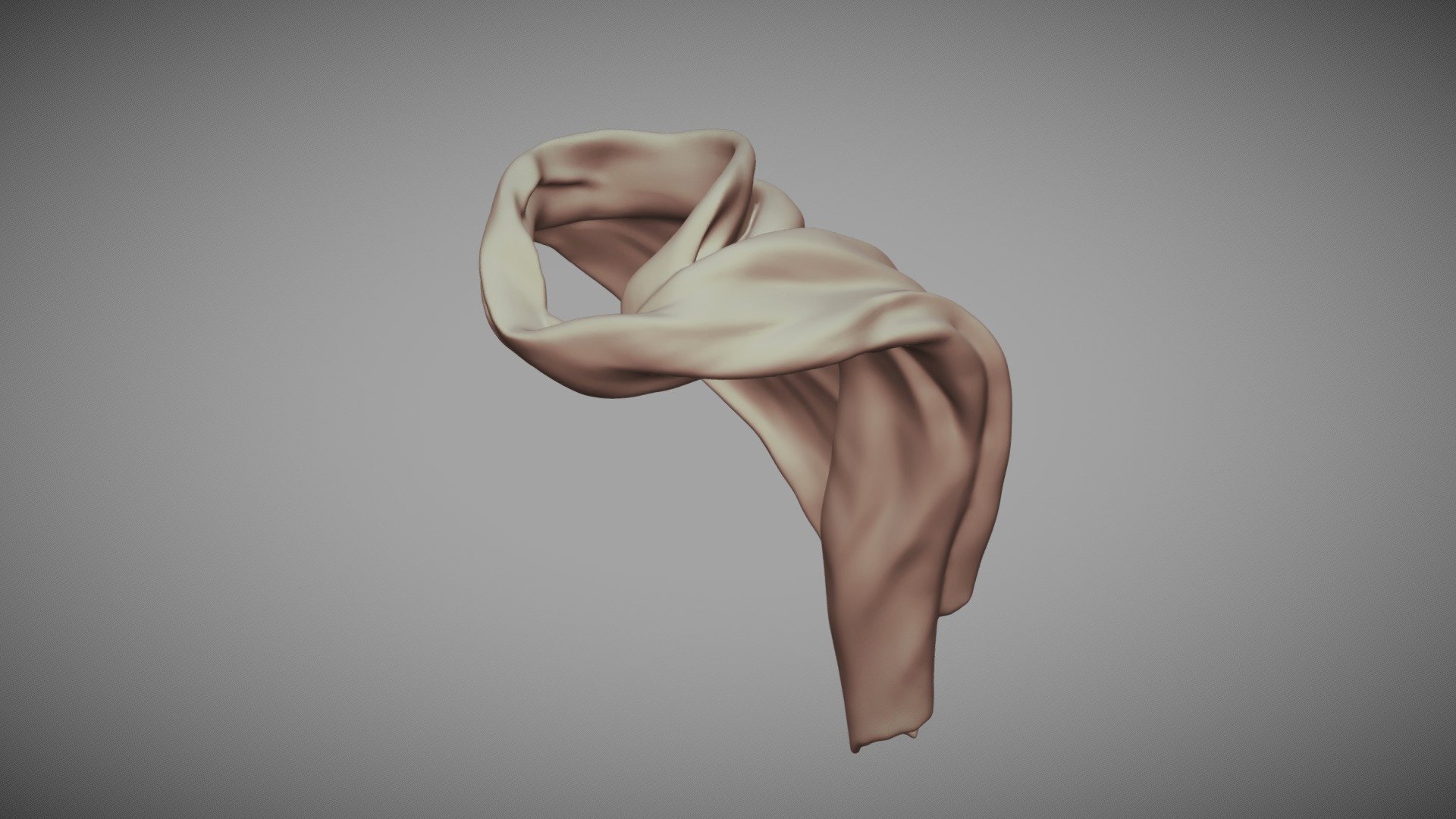 Scarf for 3d Printable Character 26 - Buy Royalty Free 3D model by ...