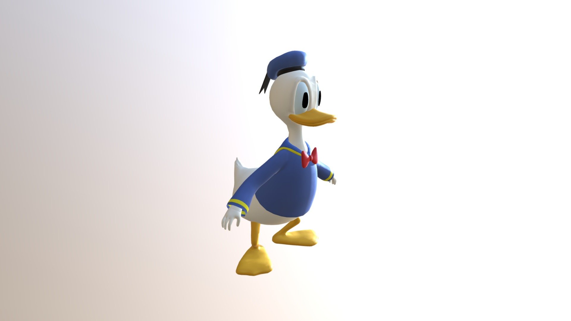 Donald Duck - 3D model by Sandra R (@sandra_r) [d4d8fed] - Sketchfab