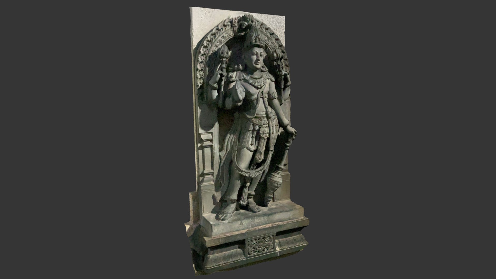 Lord shiva standing 1 mysore - 3D model by krishnaprasad [d4da163 ...