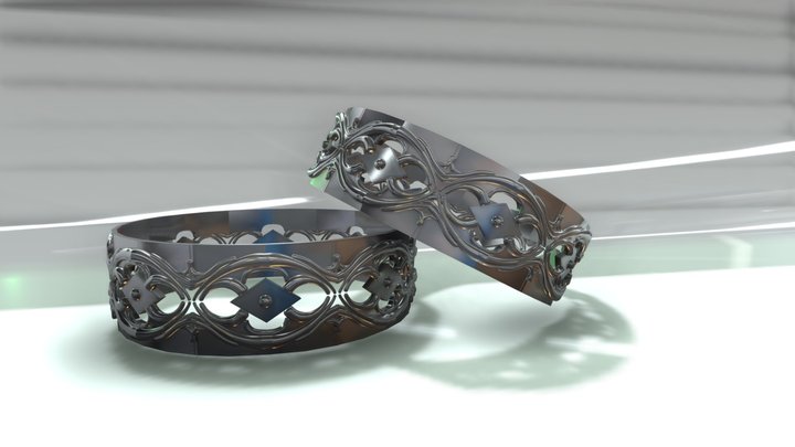 Rings 3D models - Sketchfab