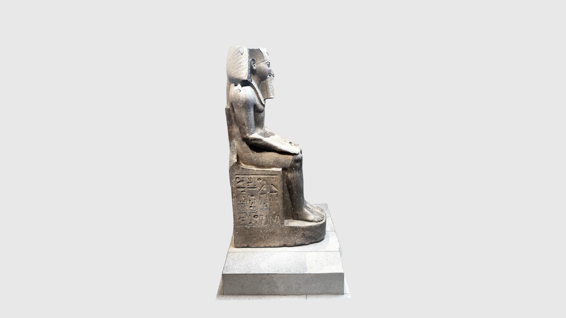Large statue of king Ramses II - Download Free 3D model by joaobi ...