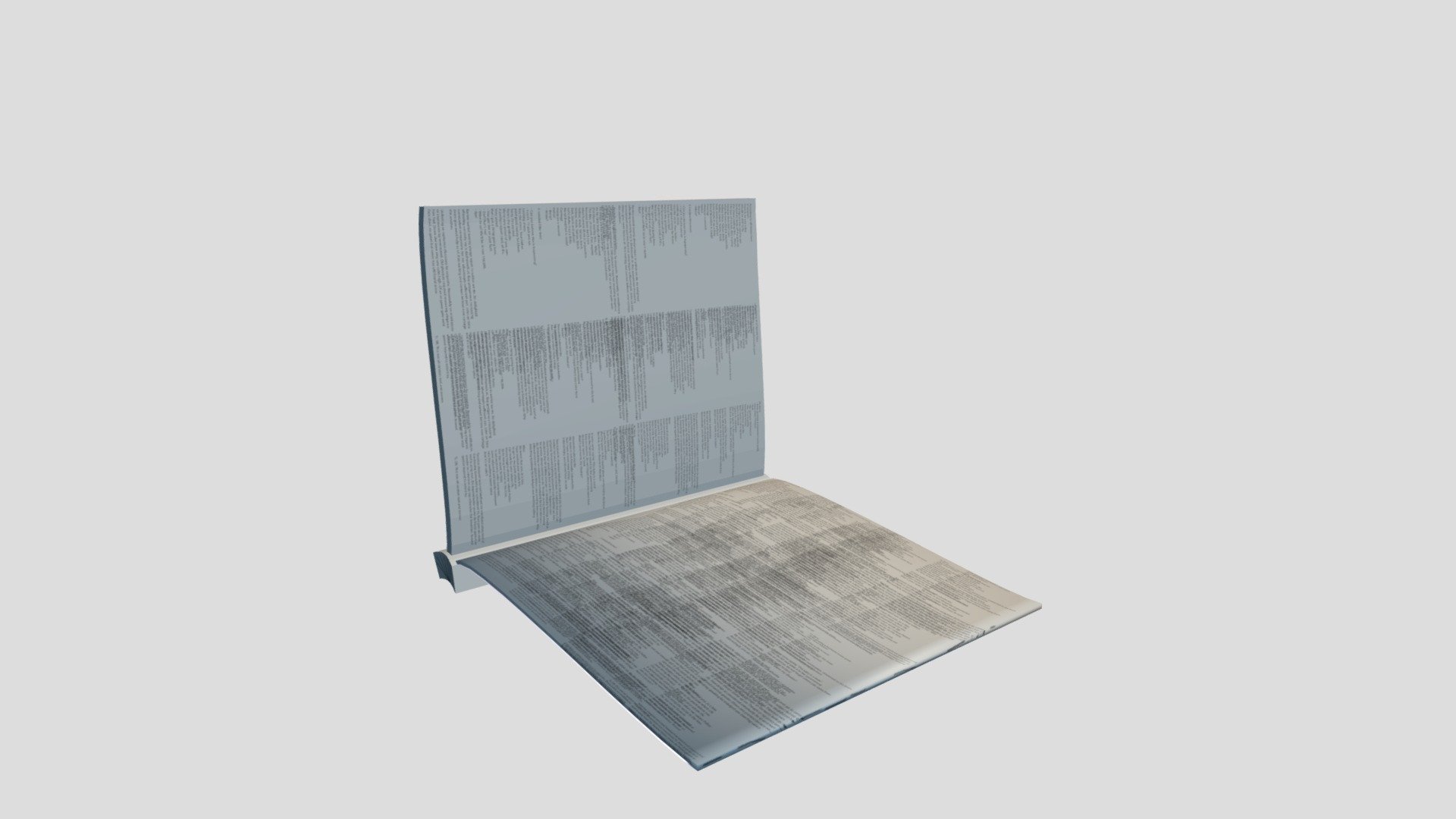 Book Pages - 3D model by Josh.Void (@The.Void) [d4de1d6] - Sketchfab