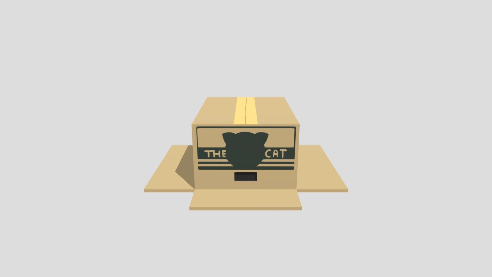 The Cat Box - 3D model by TAlifonso [d4de83a] - Sketchfab