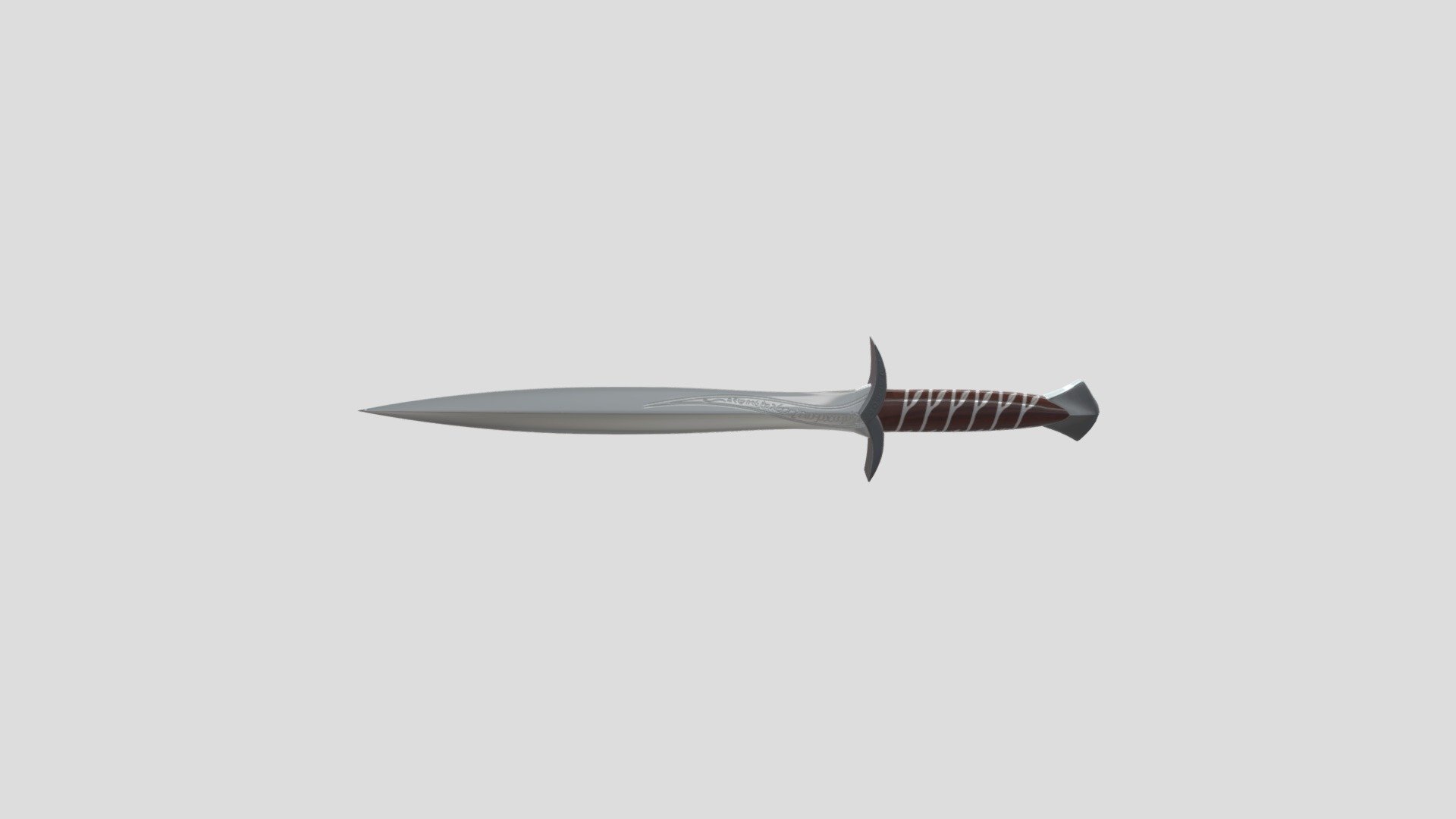 Sting LOTR Sword - Download Free 3D model by jgianelli [d4e0eb0 ...