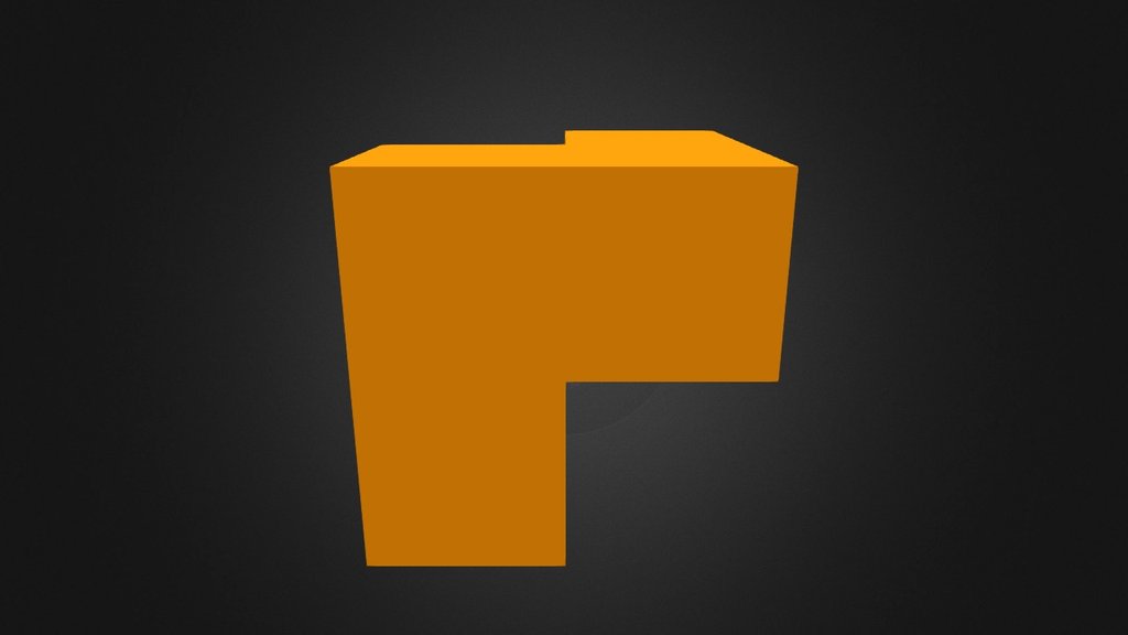 Cube Orange 1 - 3D model by pbynaga9 [d4e2b1d] - Sketchfab