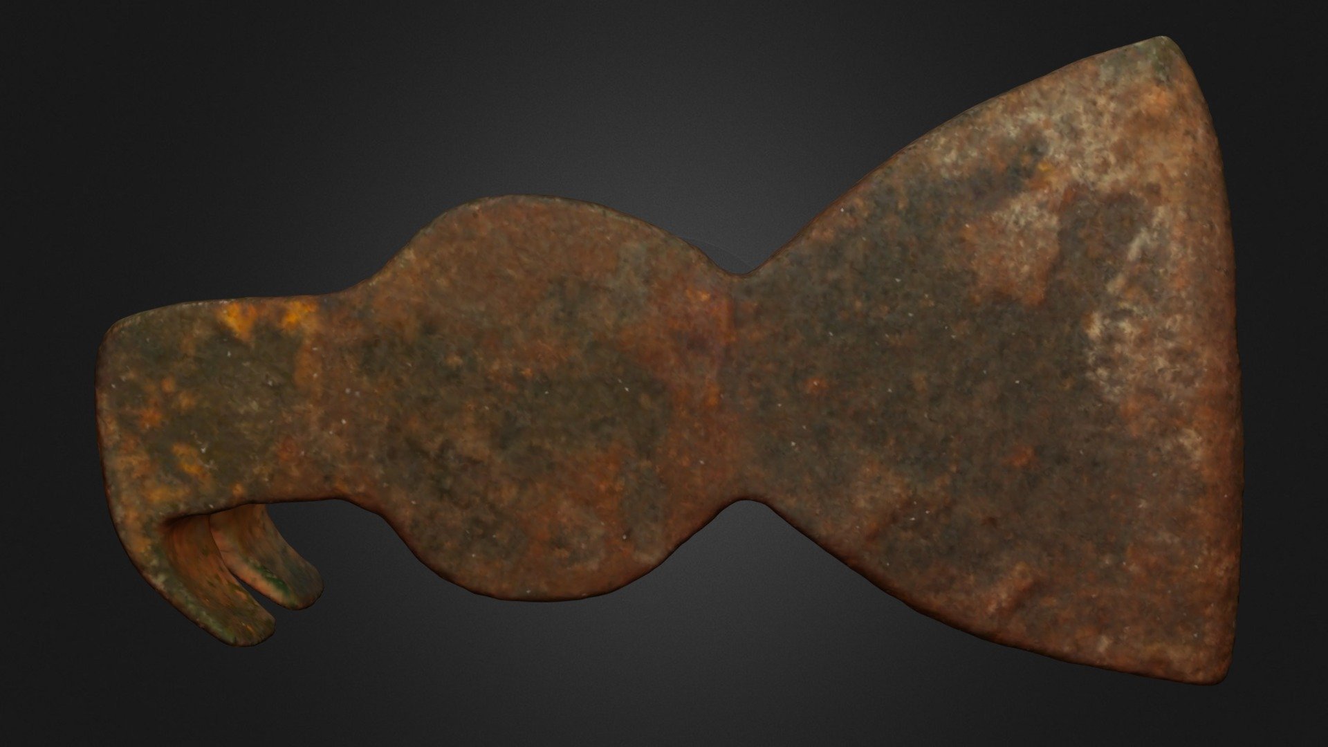 CLAW AXE - 3D model by Lakehead Anthropology (@LakeheadAnthropology ...
