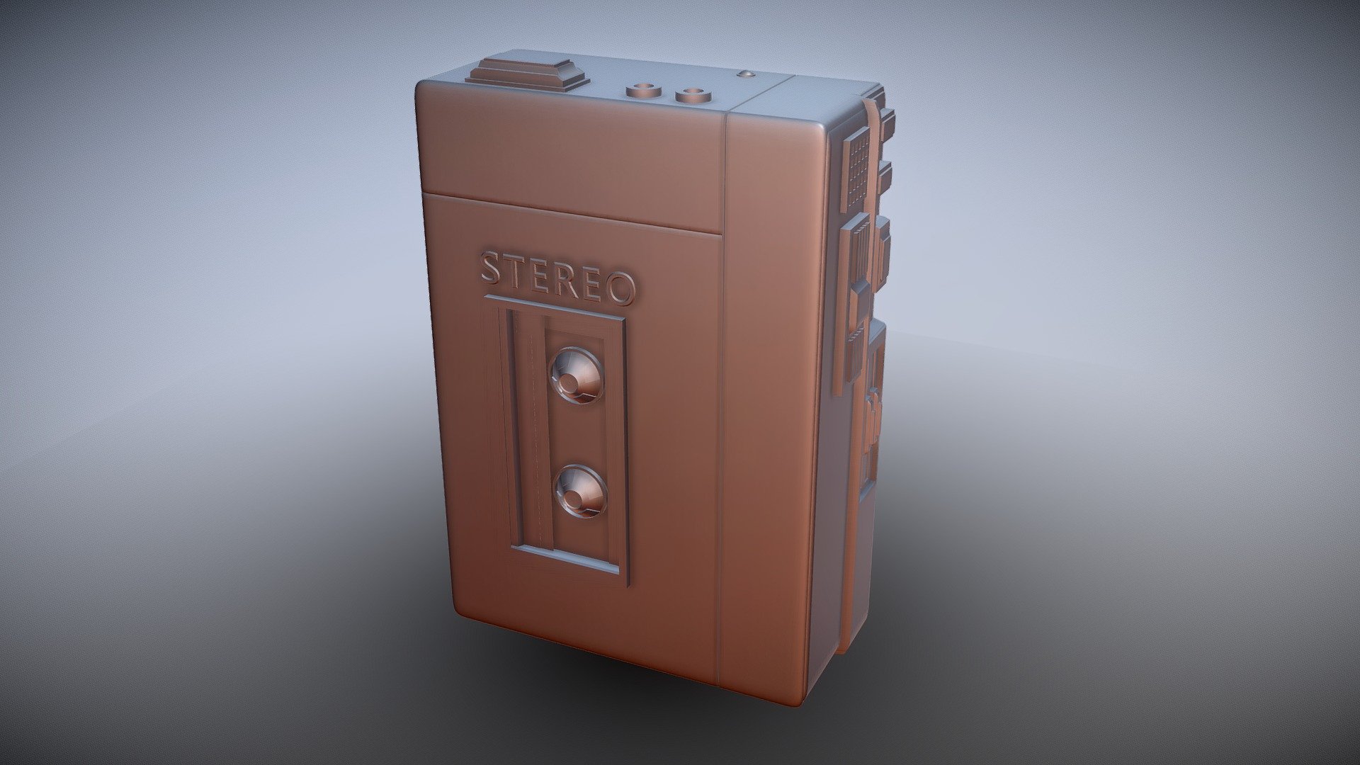 Cassette Player - Download Free 3D model by Icefyre24 [d4e318b] - Sketchfab