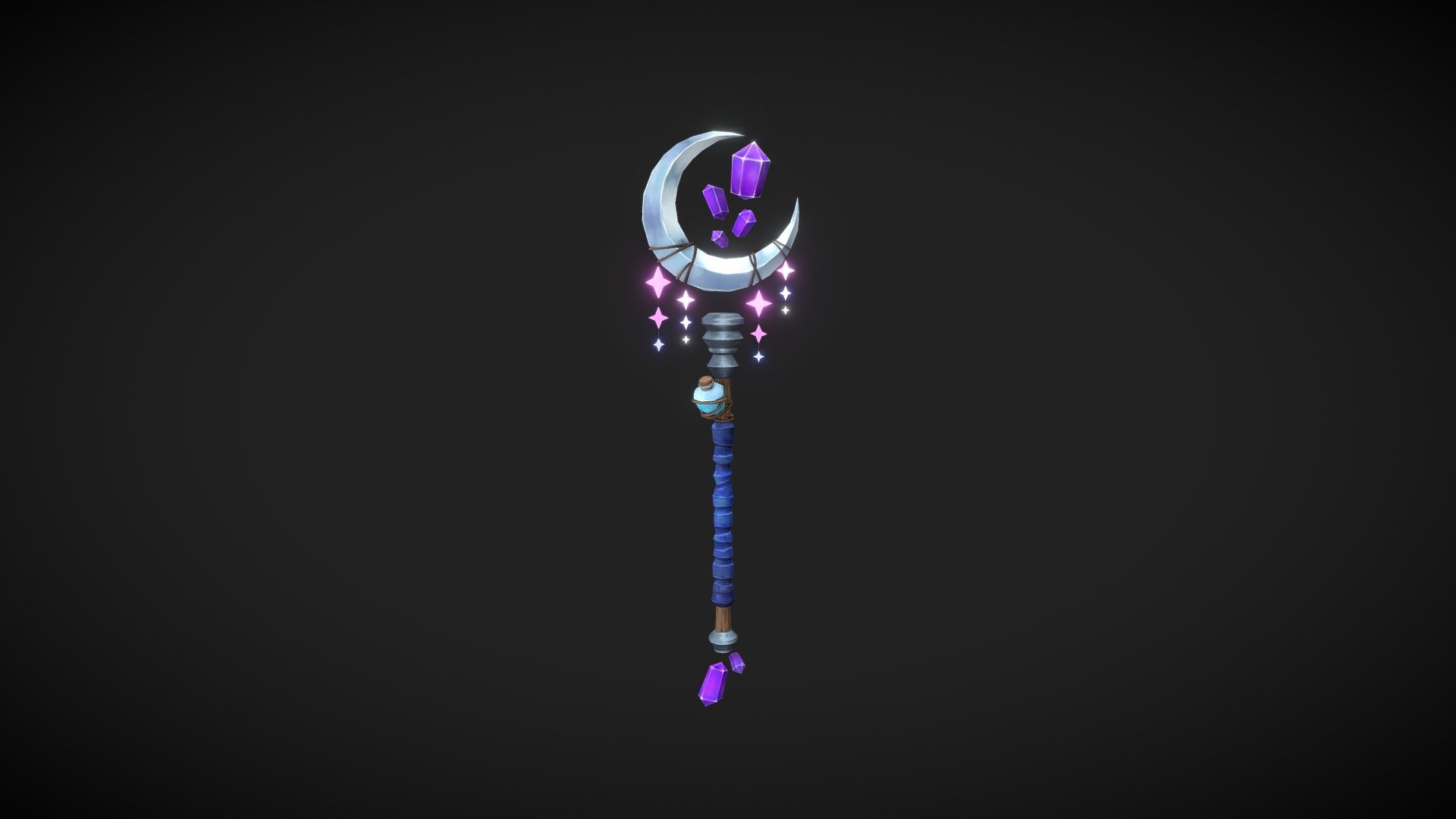 Selene's Virtue - Weaponcraft Assignment - 3D model by Zuzanna Grzyb ...
