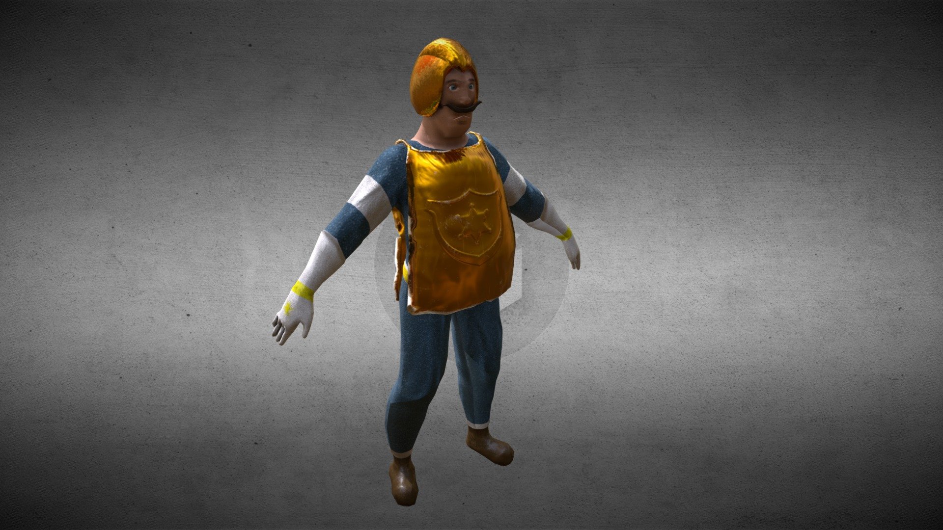 Guard - 3D model by oriolfrancin99 [d4e4122] - Sketchfab