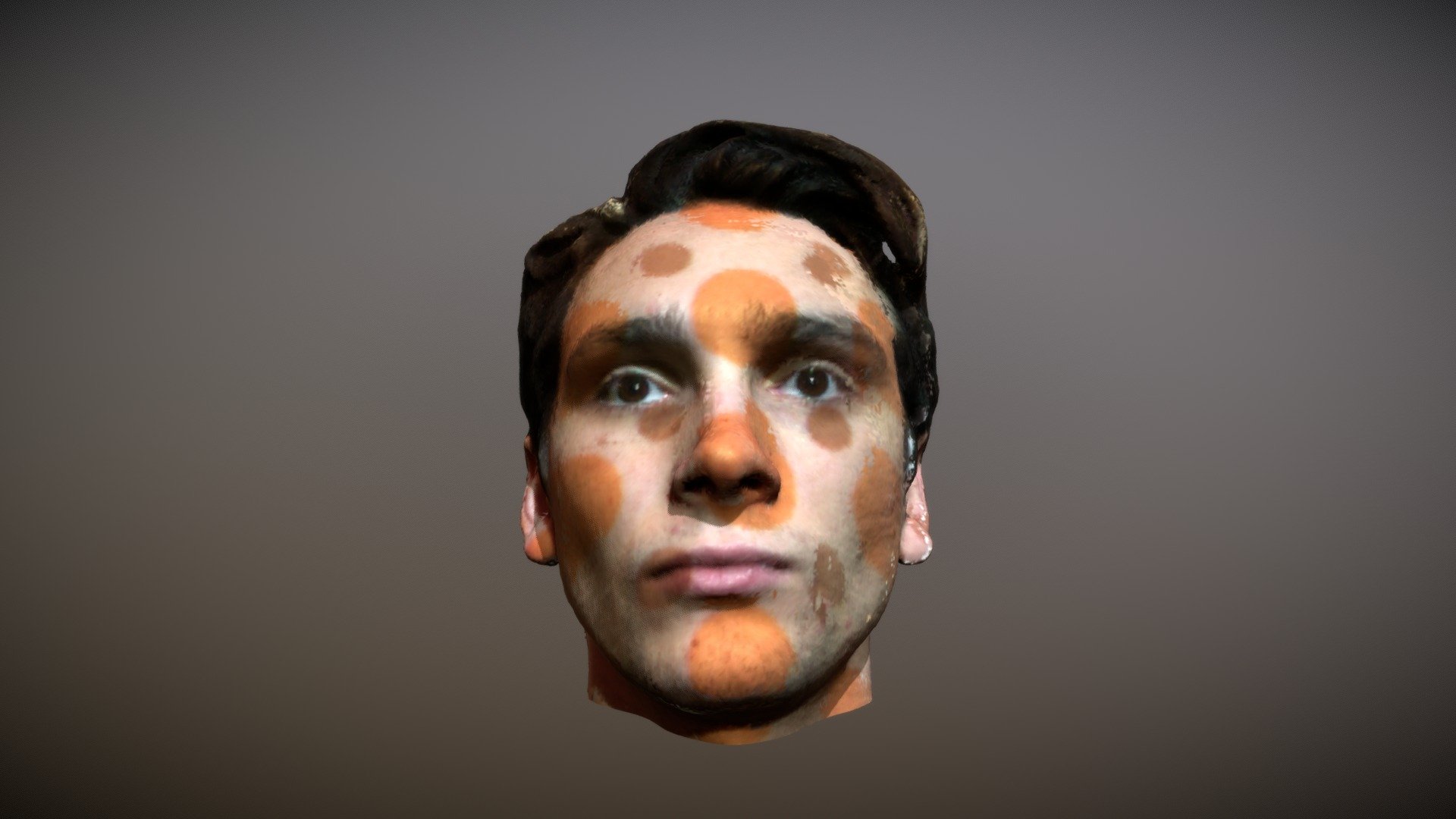 Dotted Face - 3D model by George (@gfarro) [d4e70d9] - Sketchfab