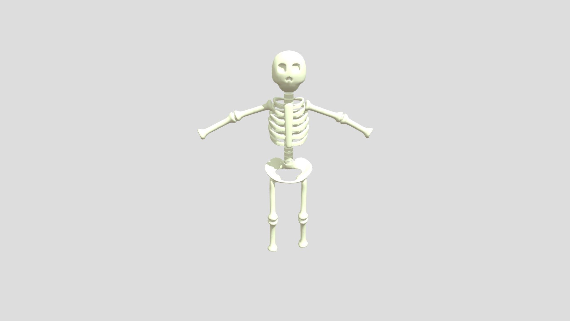Skeleton - 3D model by hilaryamsss [d4e8094] - Sketchfab