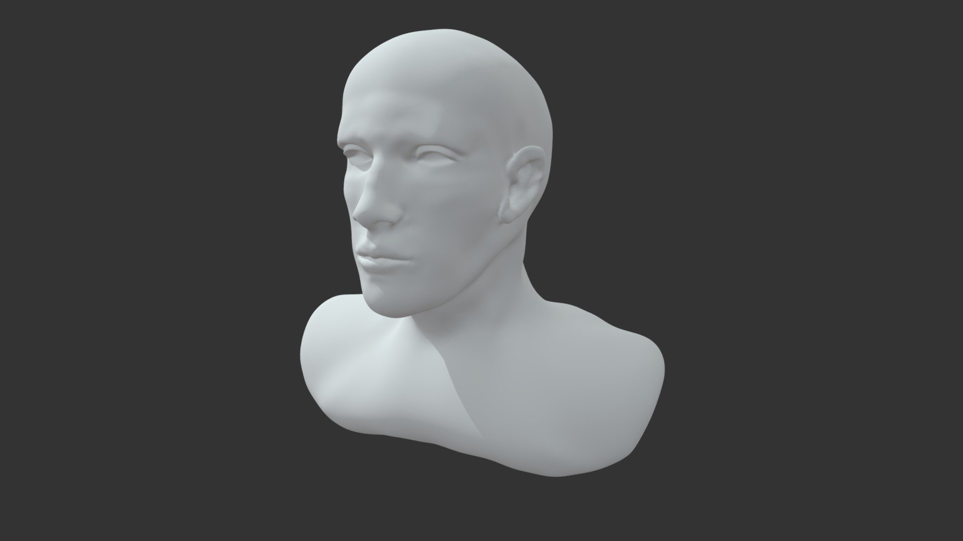 Head 1, 1hr 15 mins - 3D model by JackamoryWIP [d4e8553] - Sketchfab